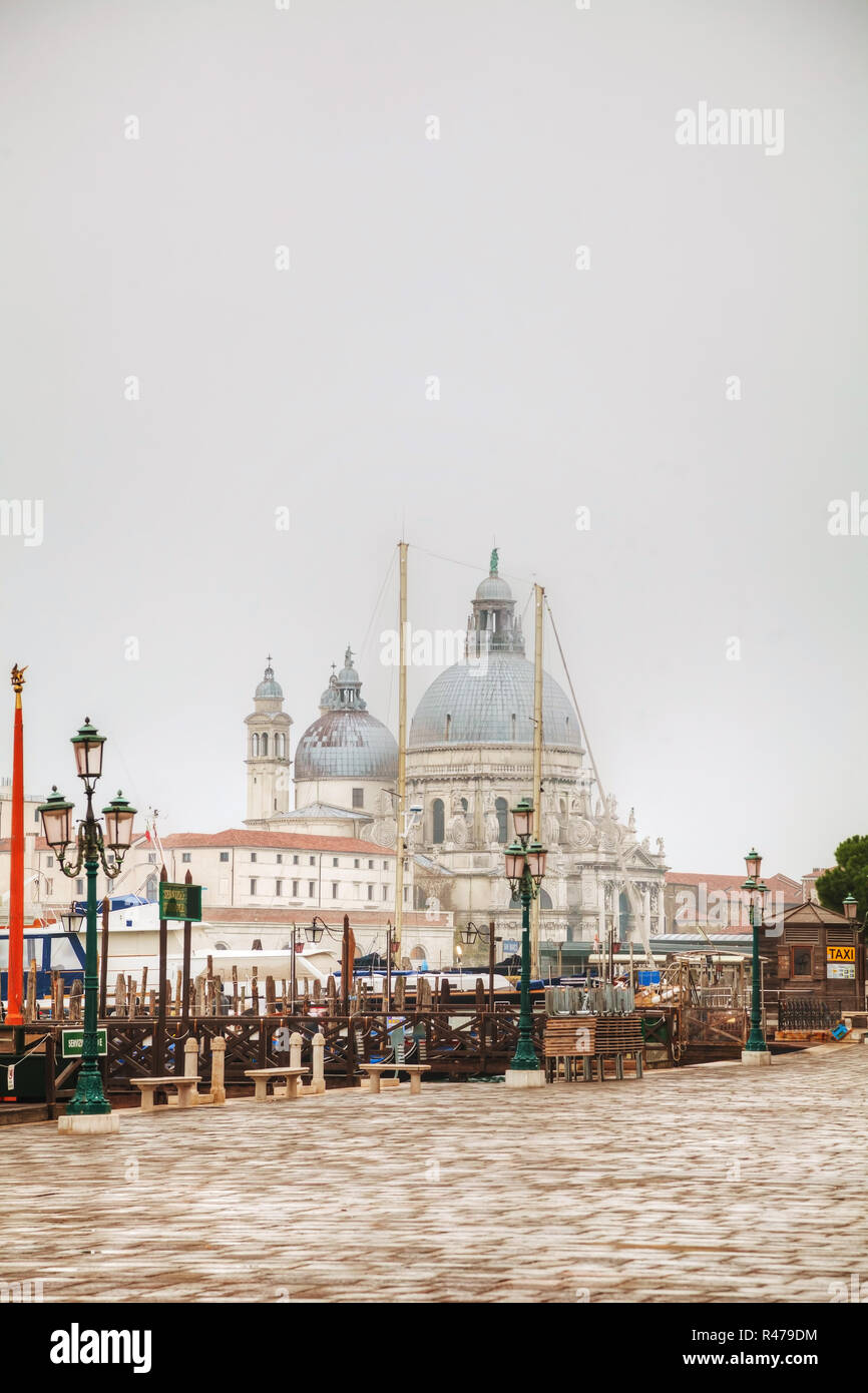 Di Santa Maria della Salute as seen from San Marco square Stock Photo ...