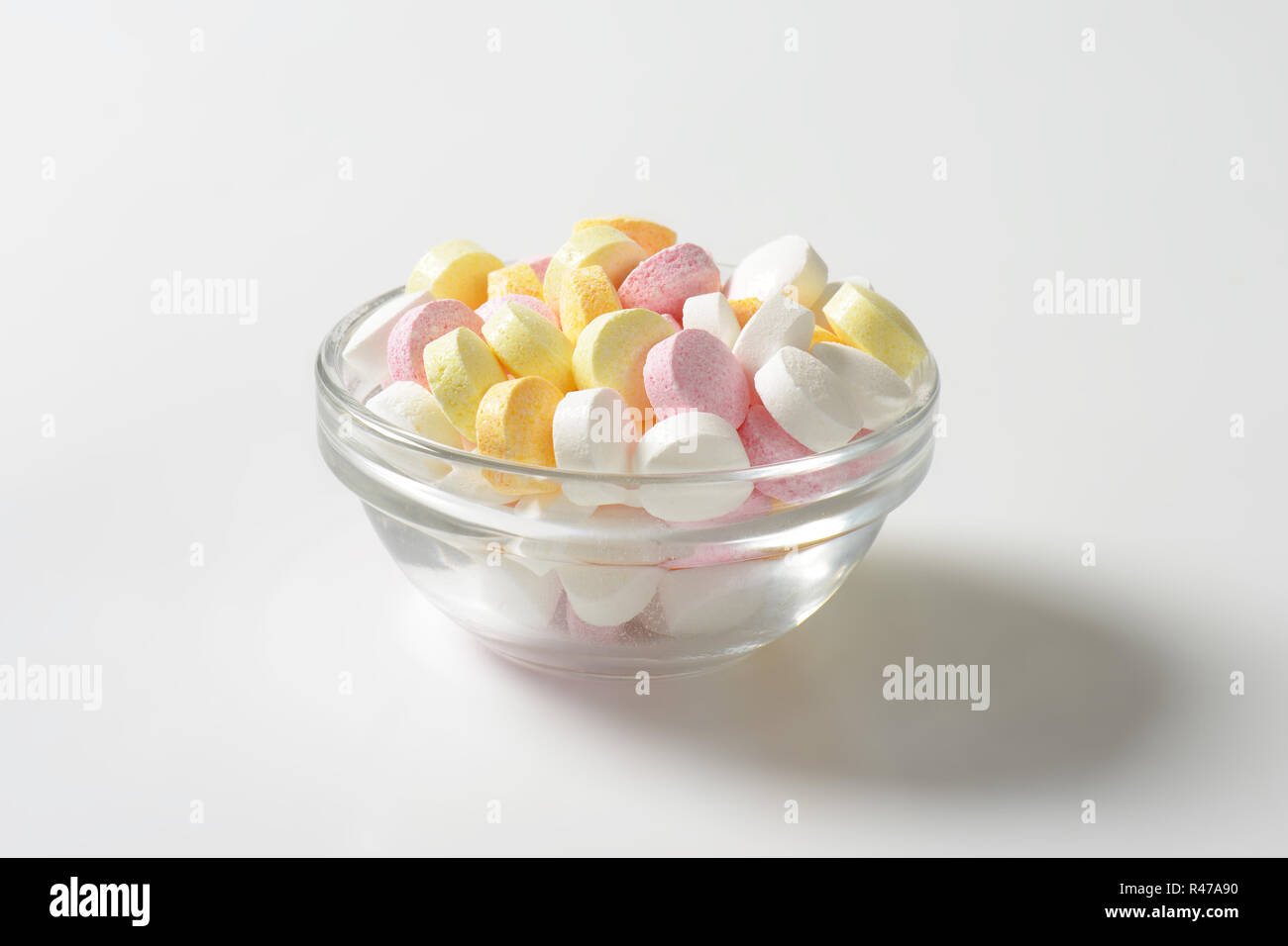 Fruit flavor pressed sugar candy Stock Photo - Alamy