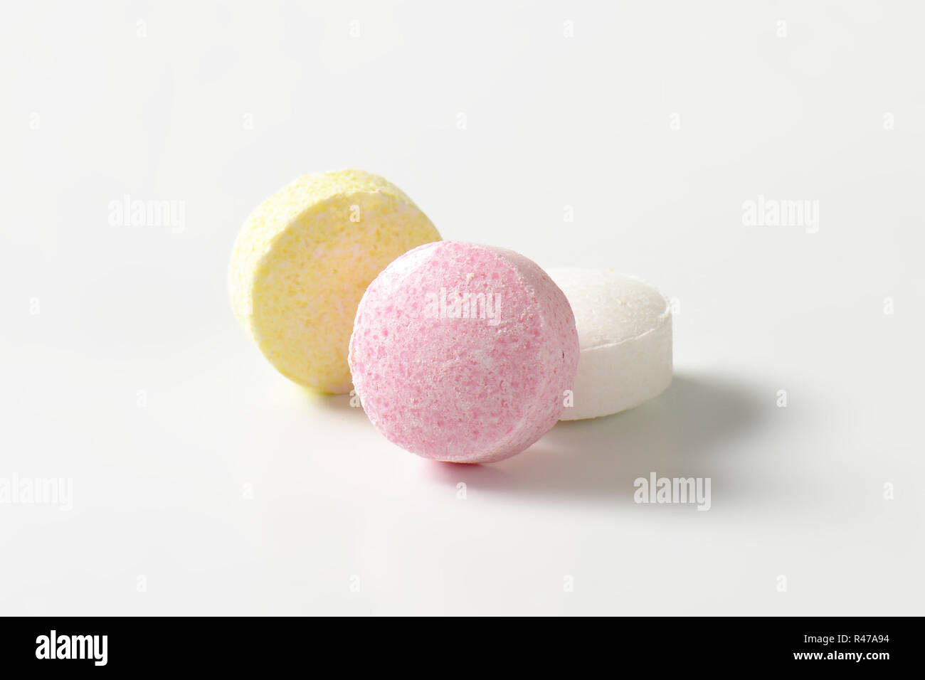 Fruit flavor pressed sugar candy Stock Photo - Alamy