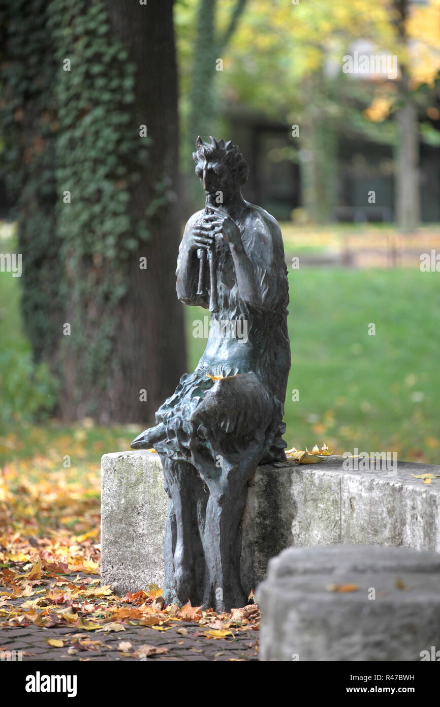 Statue greek god pan hi-res stock photography and images - Alamy