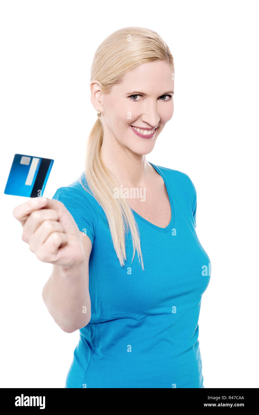 Take my card if you need ! Stock Photo - Alamy