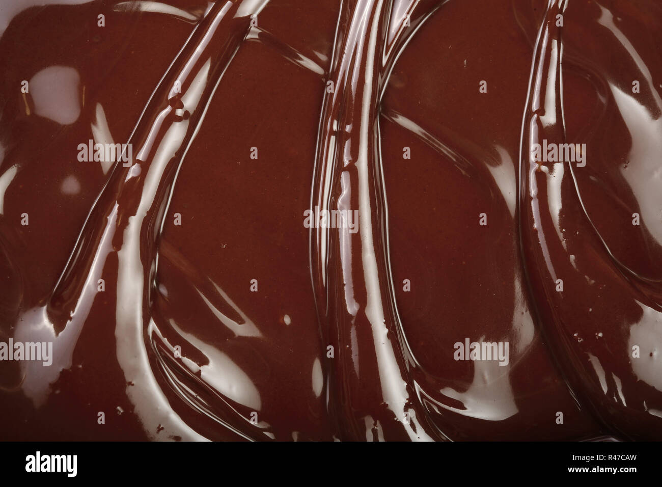 Melted chocolate background hi-res stock photography and images - Alamy