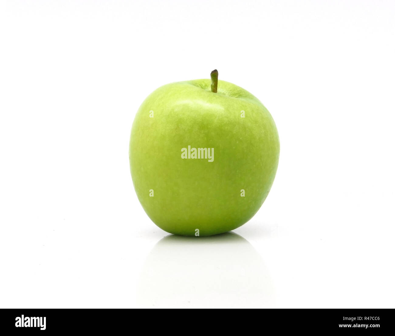 One green apple Stock Photo - Alamy