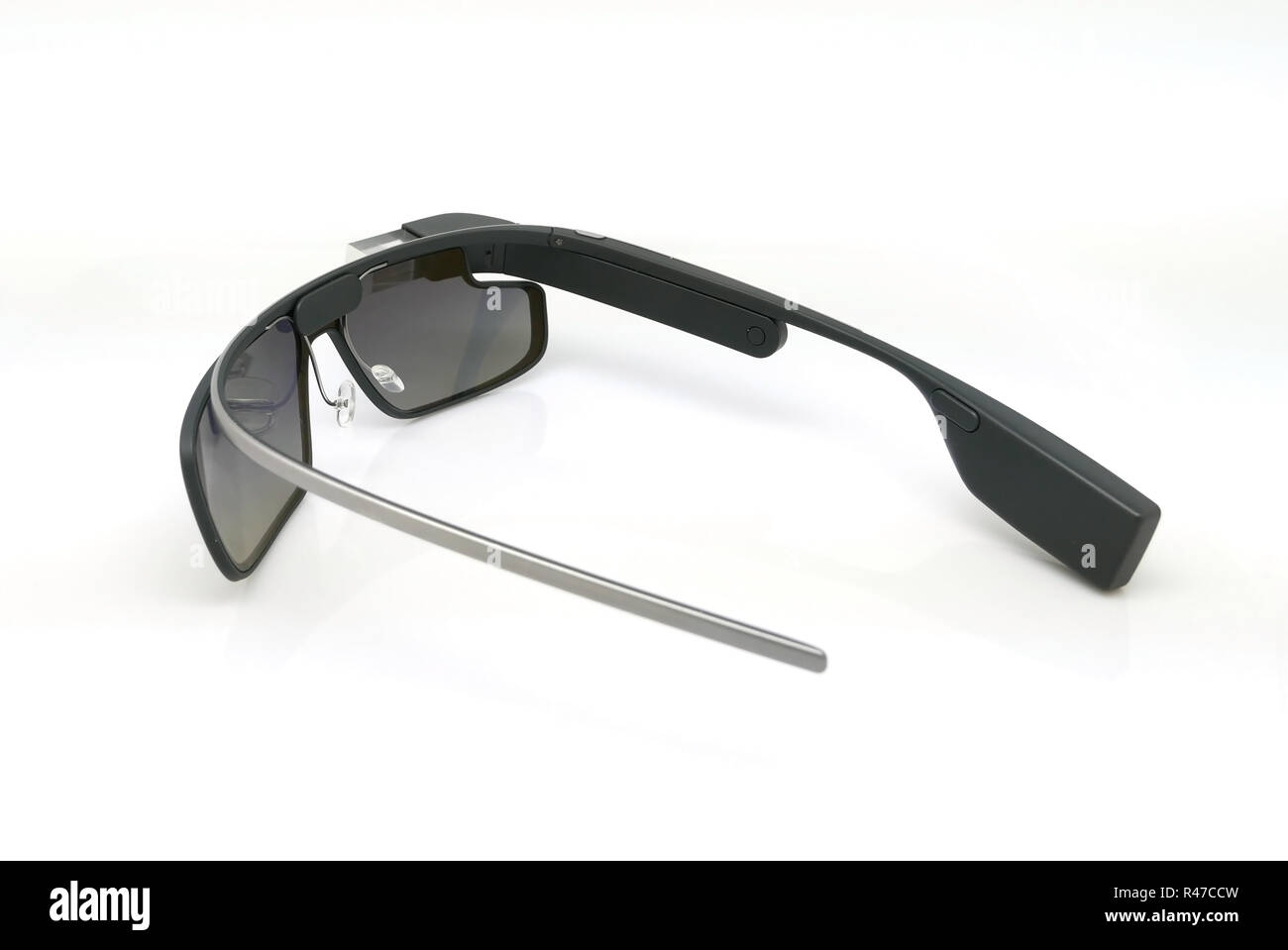 Google glass portable computer display Stock Photo - Alamy