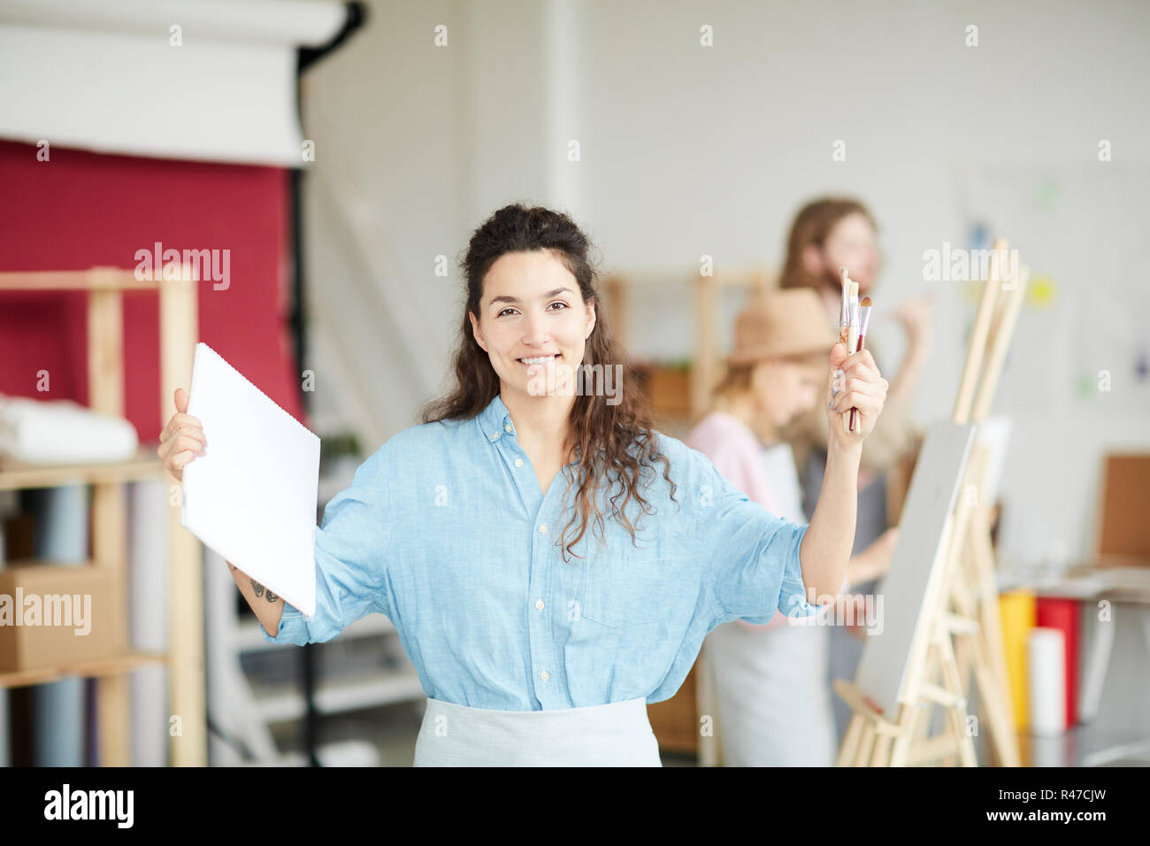Success in painting Stock Photo - Alamy