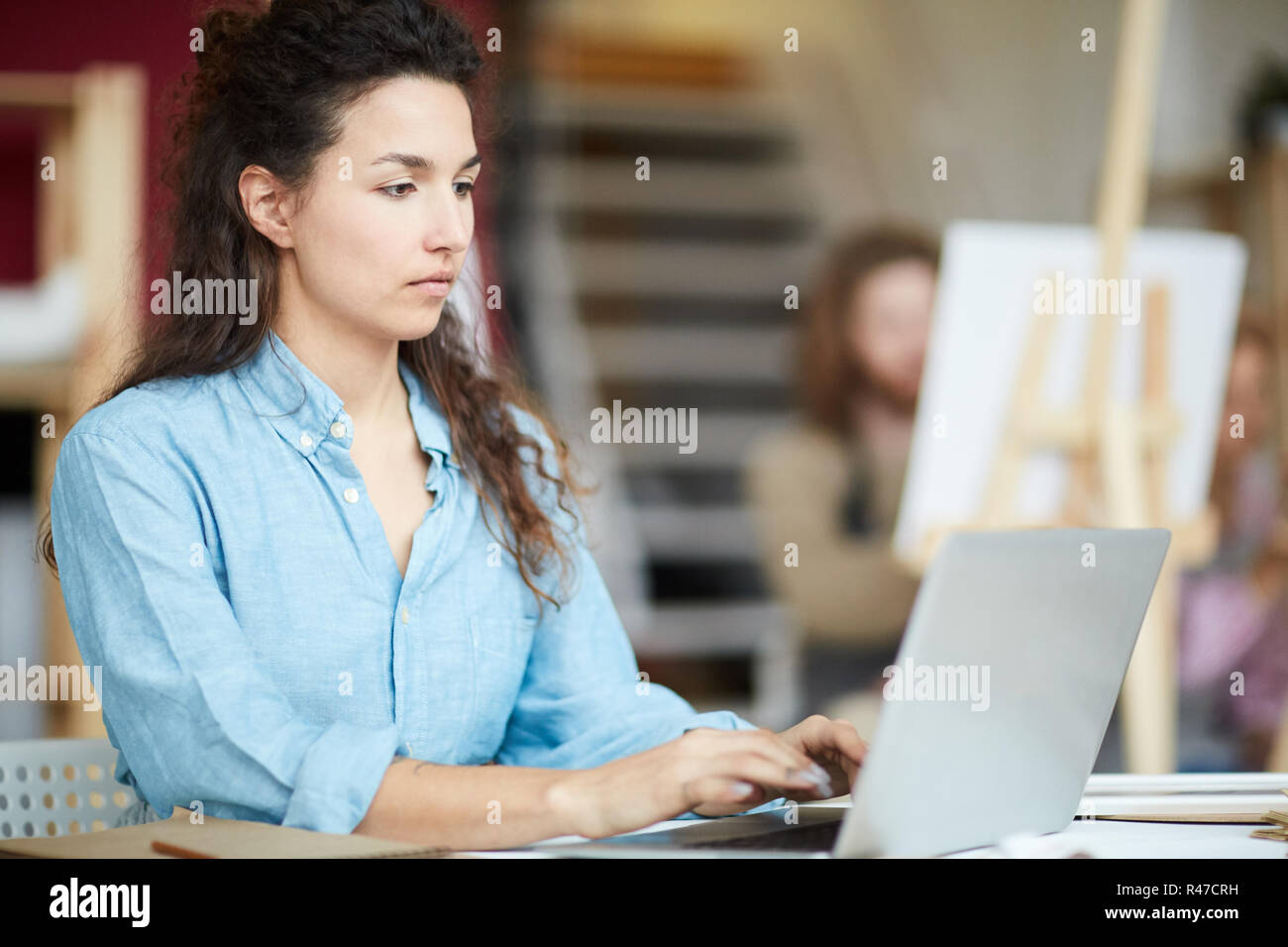 Typing class hi-res stock photography and images - Alamy