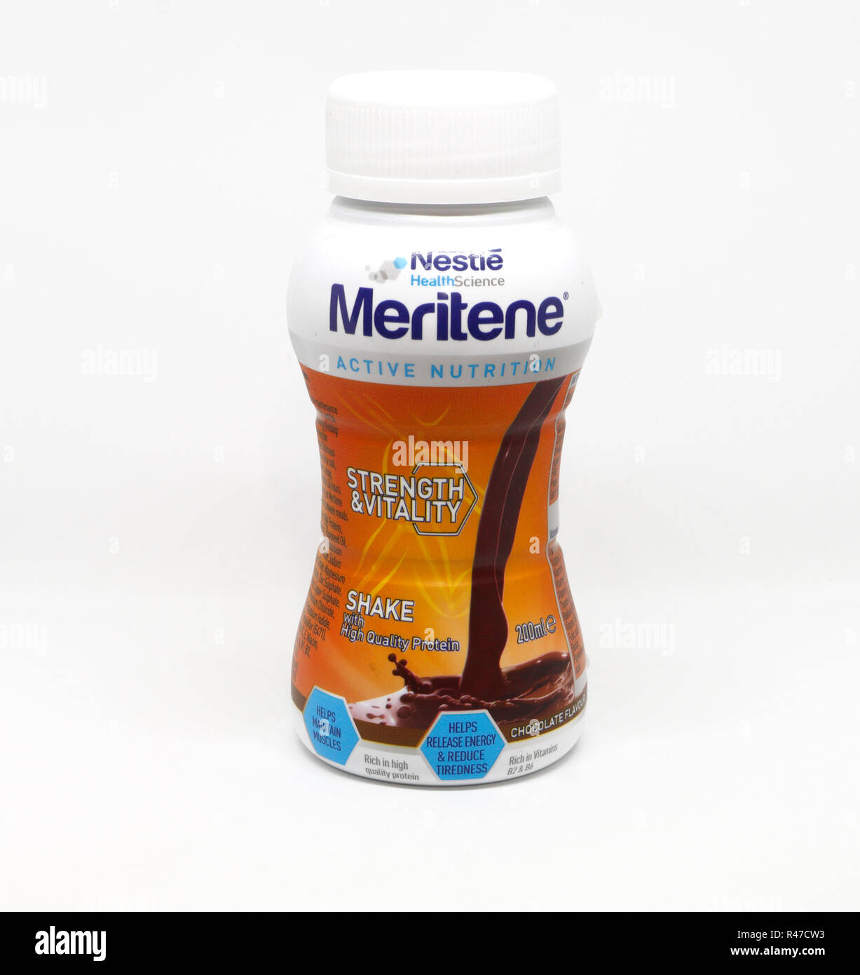 Nestle Meritene Food drink Stock Photo - Alamy