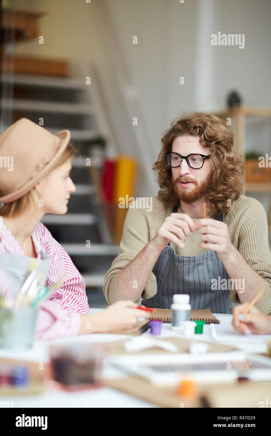 Meeting of creative people Stock Photo - Alamy