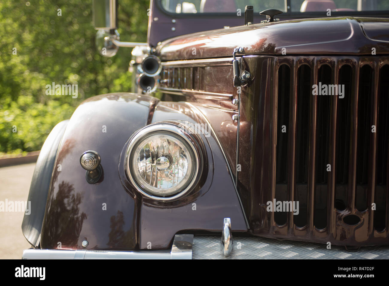 new retro truck Stock Photo - Alamy