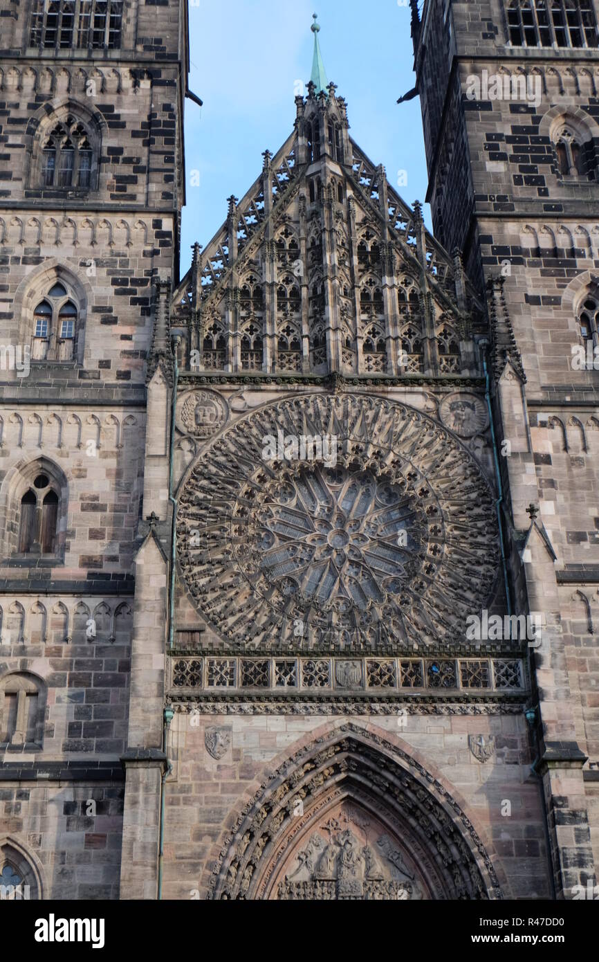 historic old town of nuremberg,oberfranken,bavaria,germany Stock Photo ...