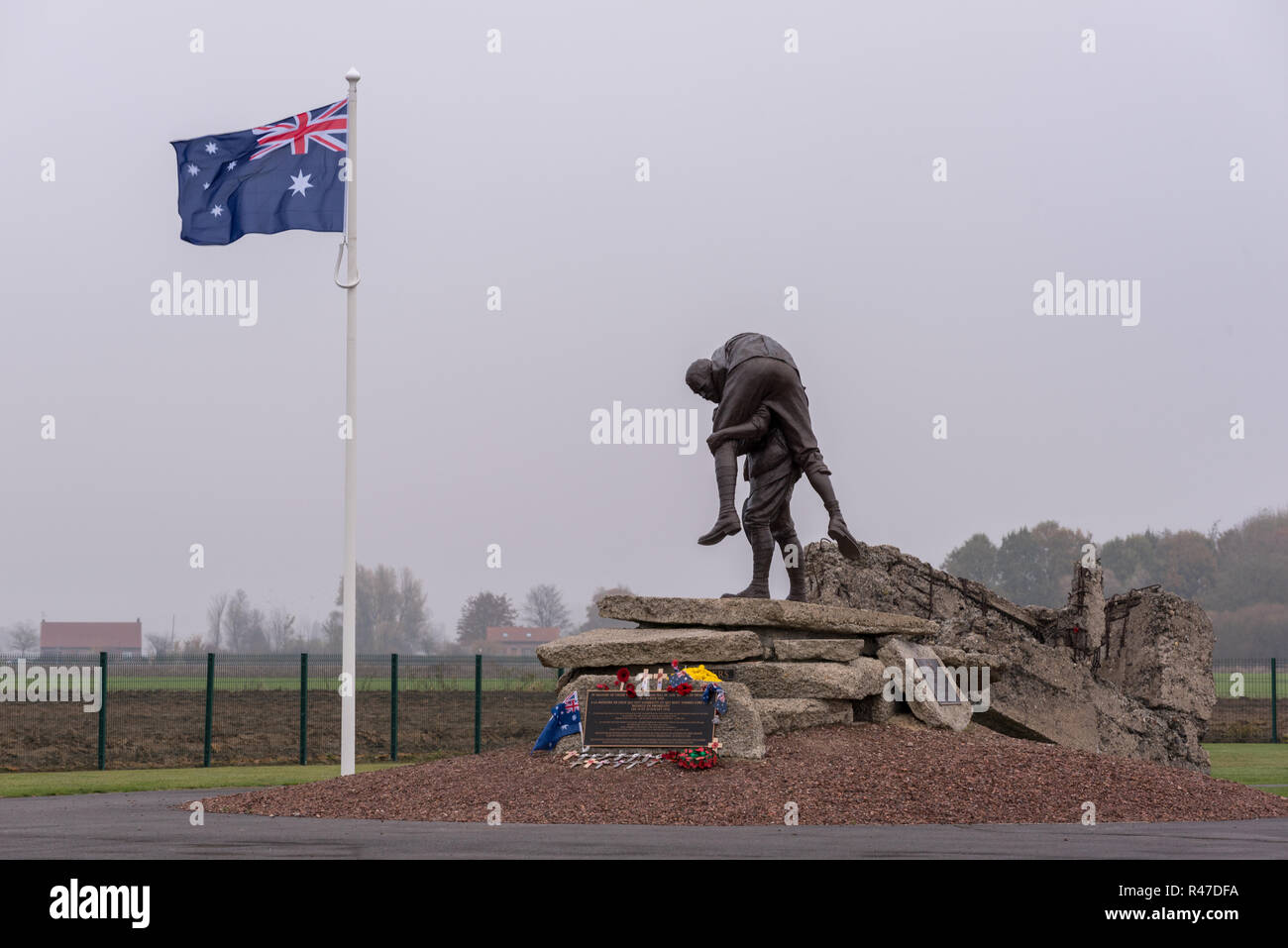 Fromelles australian memorial park hi-res stock photography and images ...