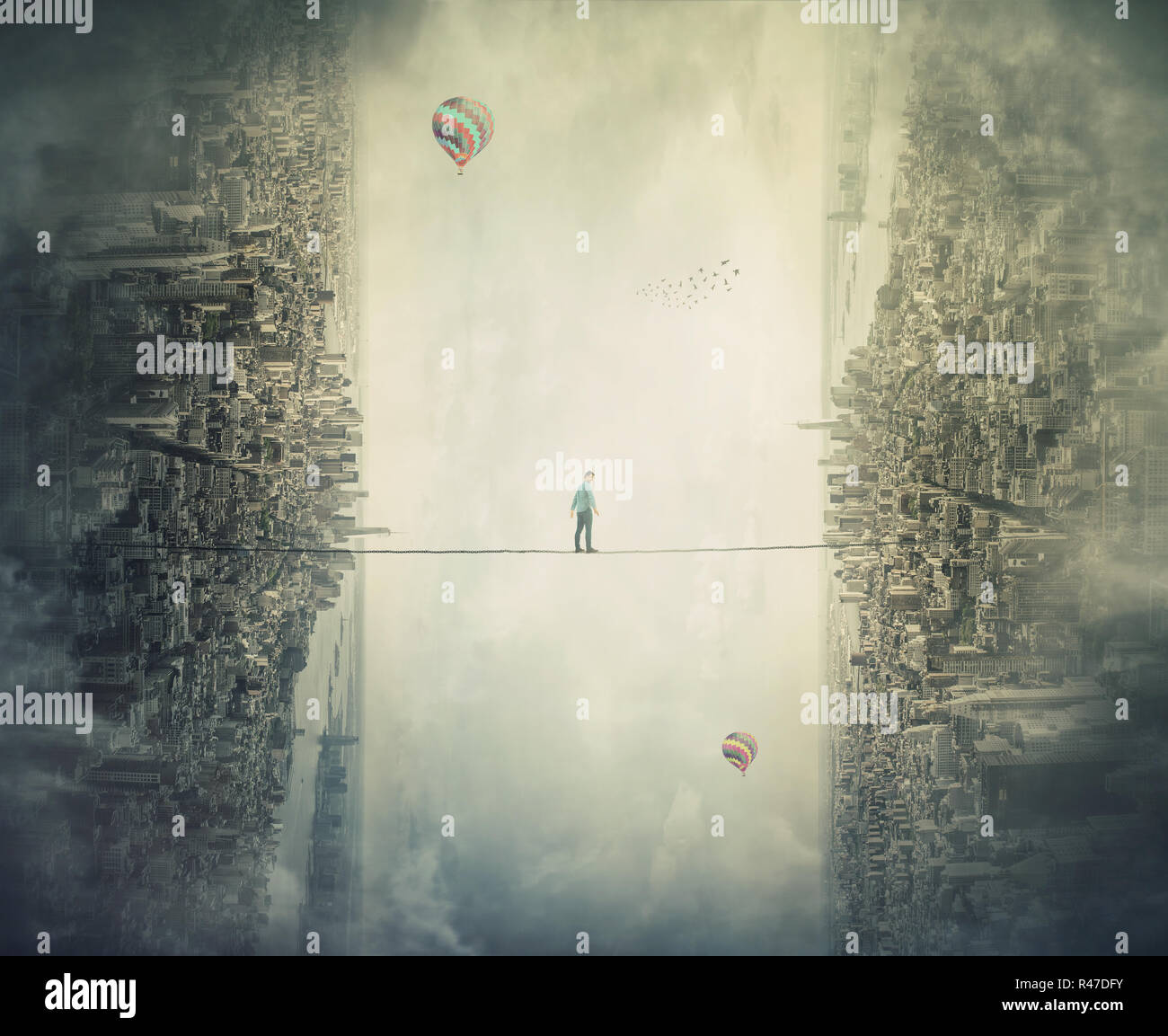 Young man silhouette hi-res stock photography and images - Alamy