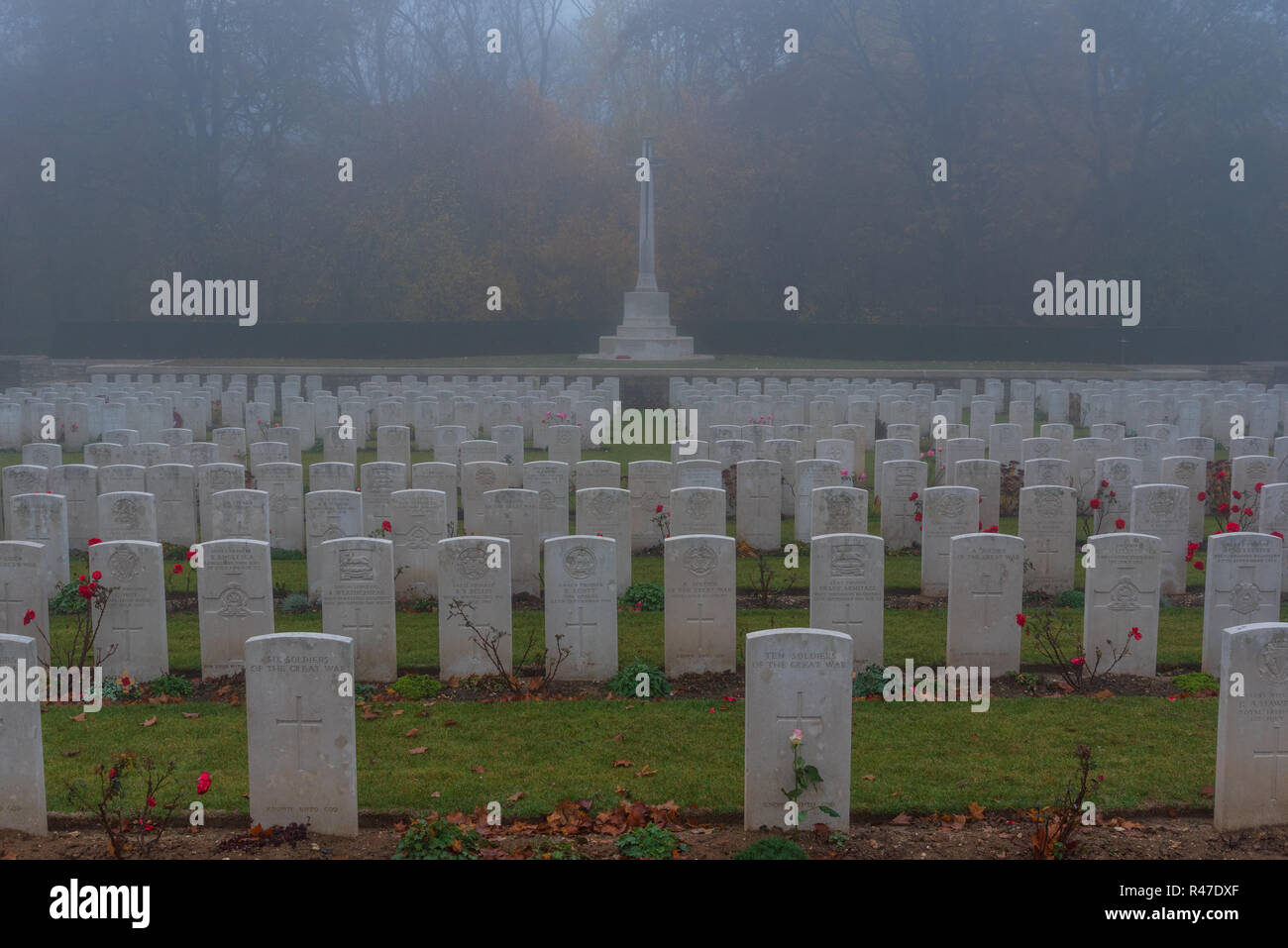 Connaught British cemetery, the Somme, France Stock Photo - Alamy