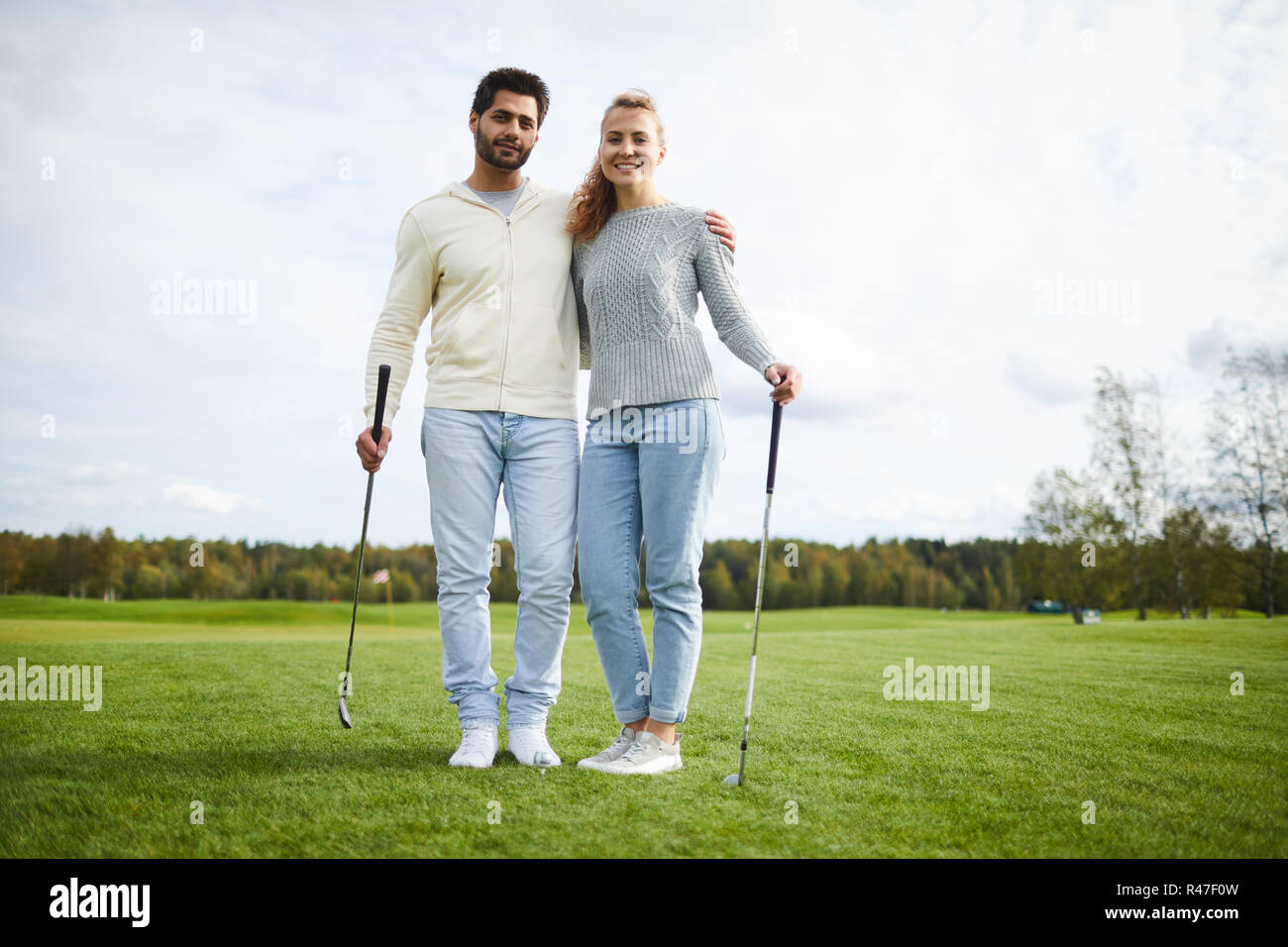 Happy golf hi-res stock photography and images - Alamy