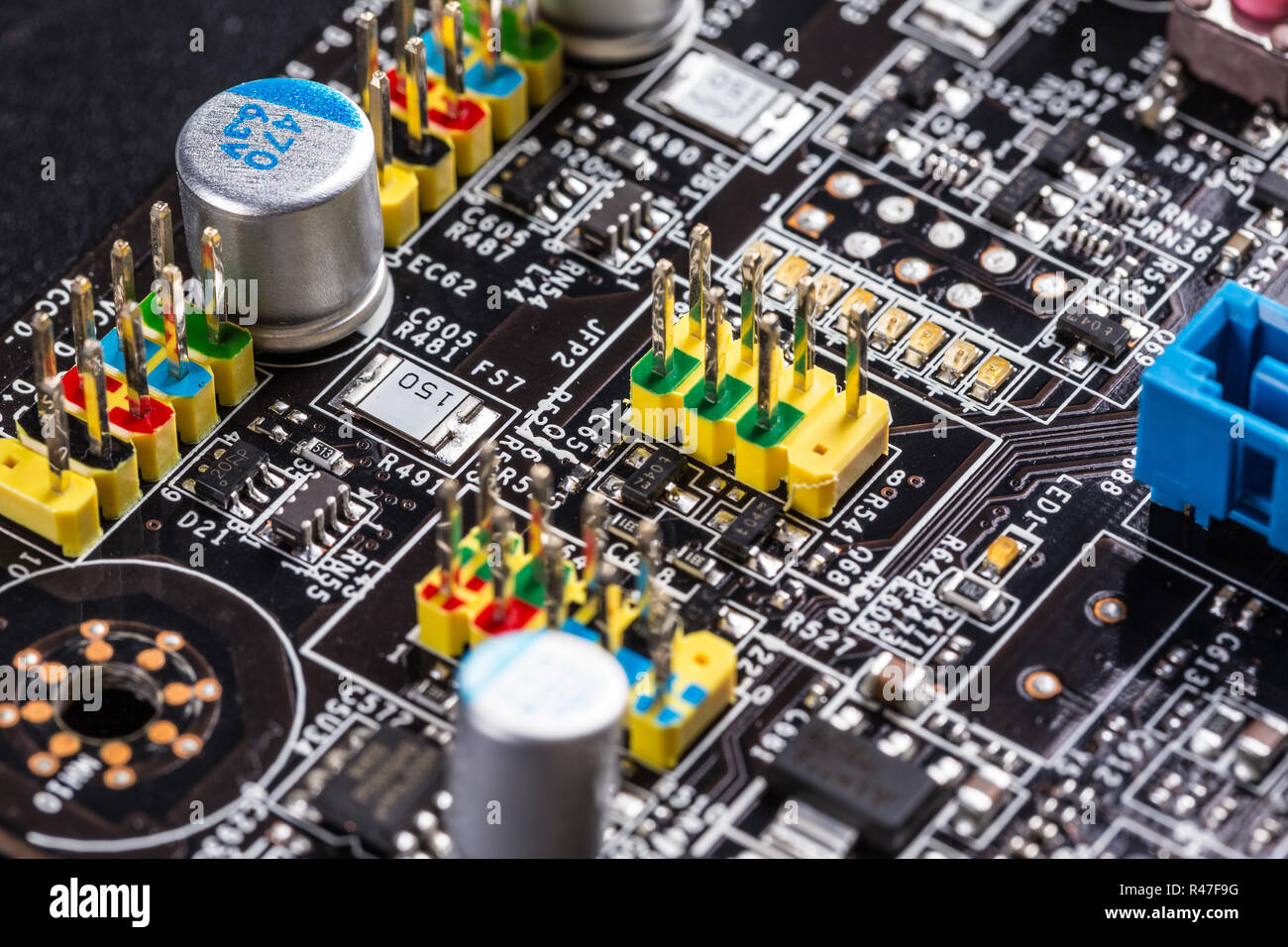 Electronic circuit board Stock Photo - Alamy