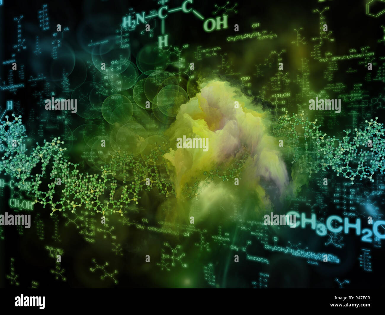 Organic particle movement hi-res stock photography and images - Alamy