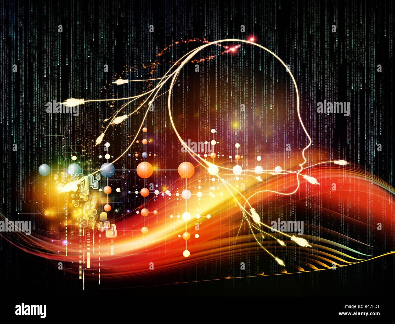 Numbers of Connection Stock Photo - Alamy