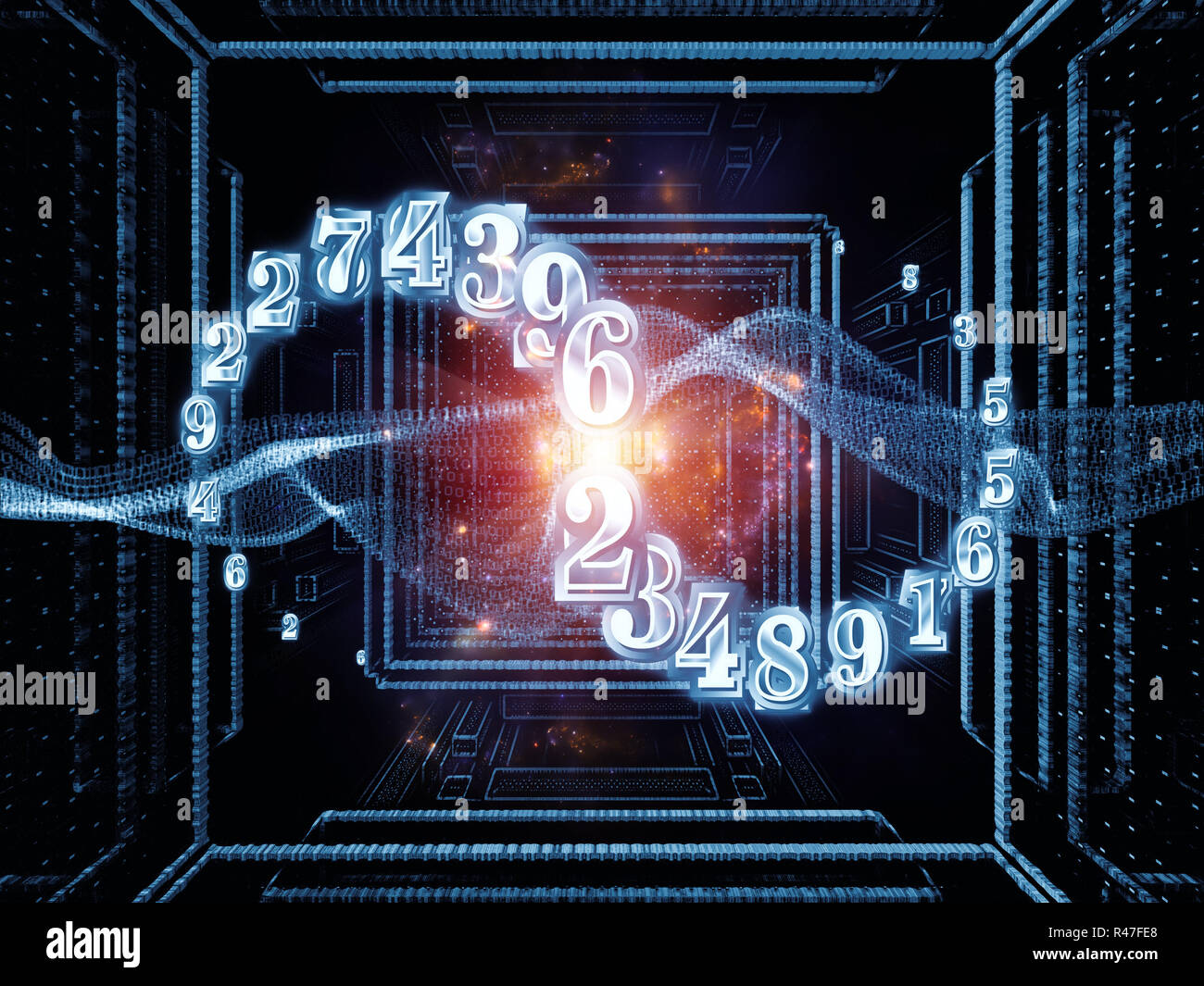 Numeric visualization hi-res stock photography and images - Alamy