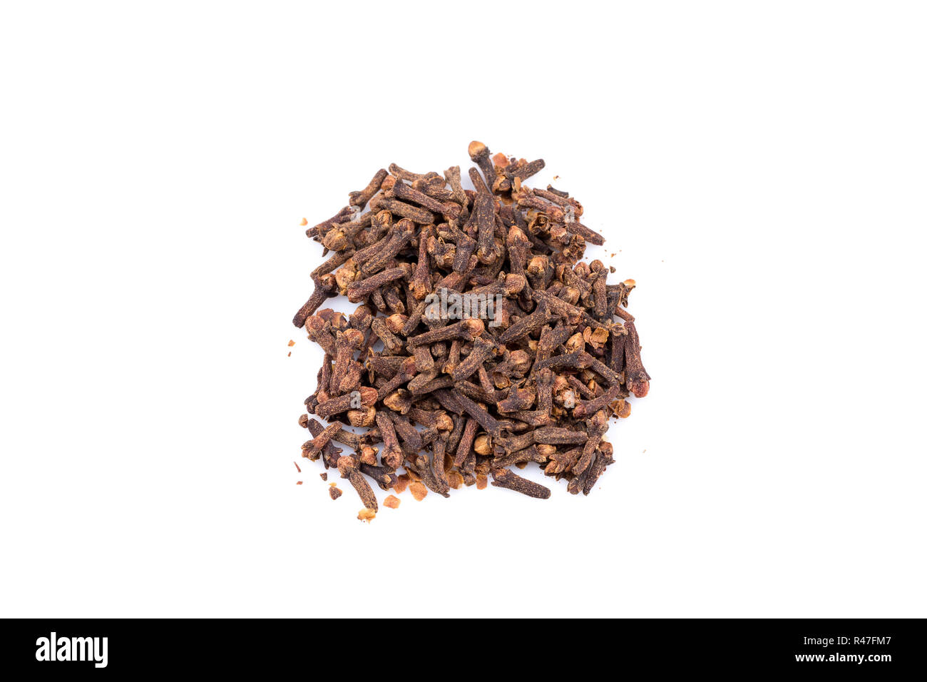 Cloves isolated on white background Stock Photo - Alamy
