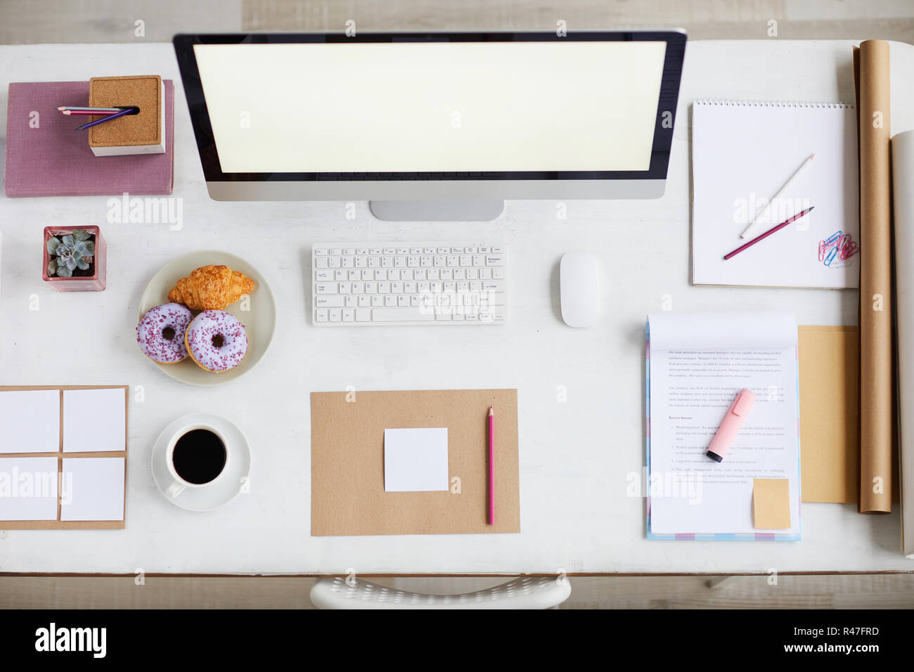 Workplace of professional Stock Photo - Alamy