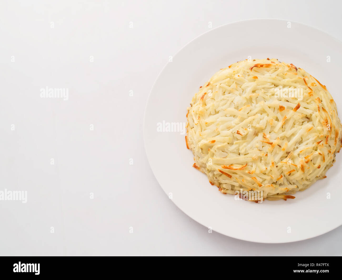 swiss potato rosti Stock Photo - Alamy