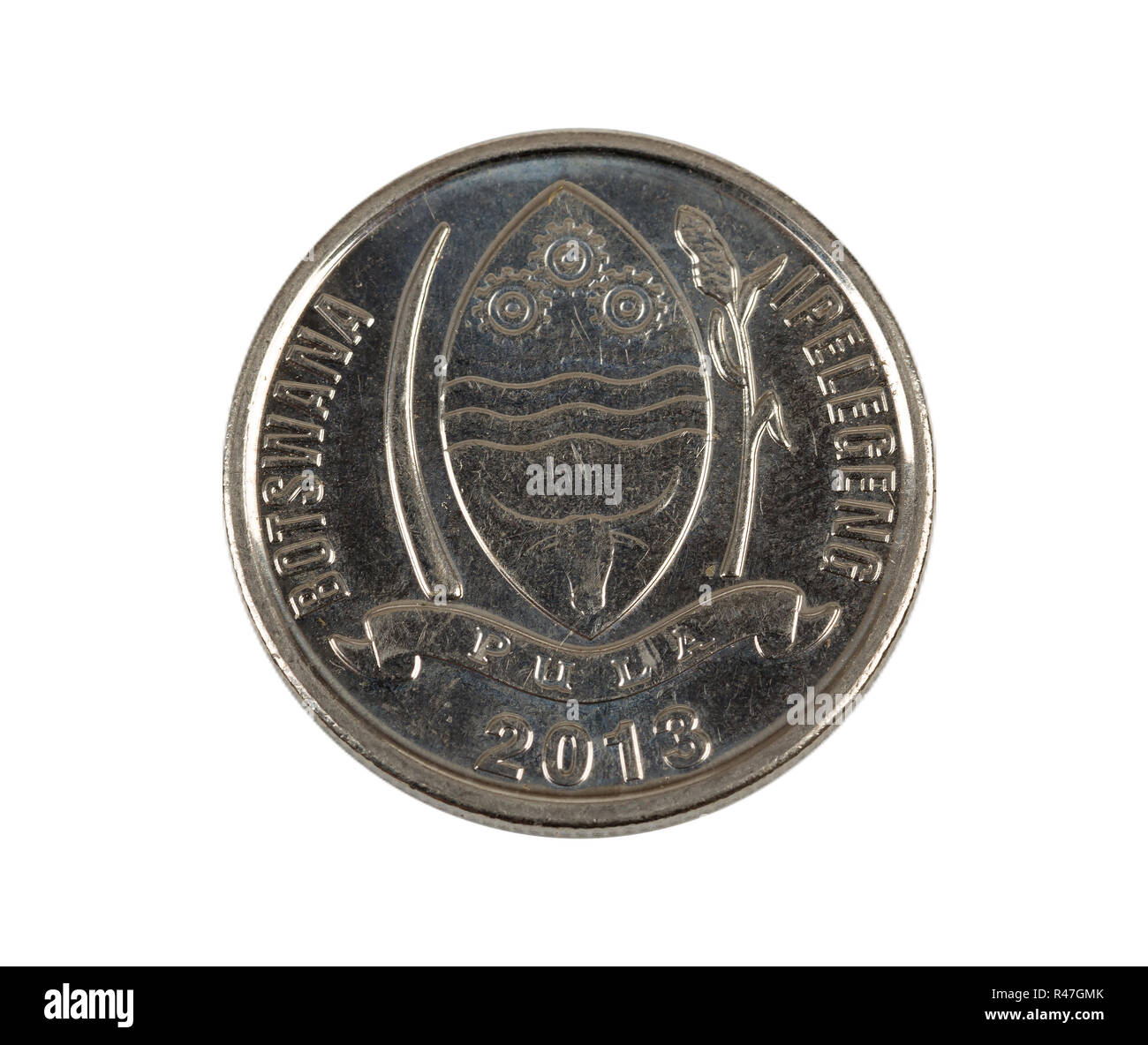 Botswana money currency african coin hi-res stock photography and ...