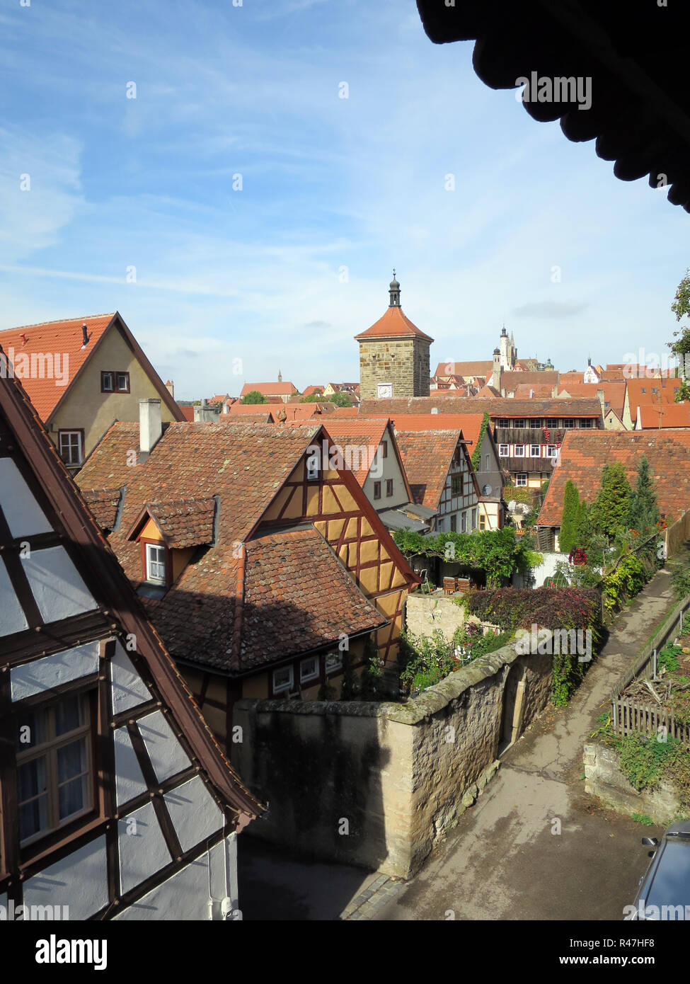 old houses in the historic old town Stock Photo - Alamy
