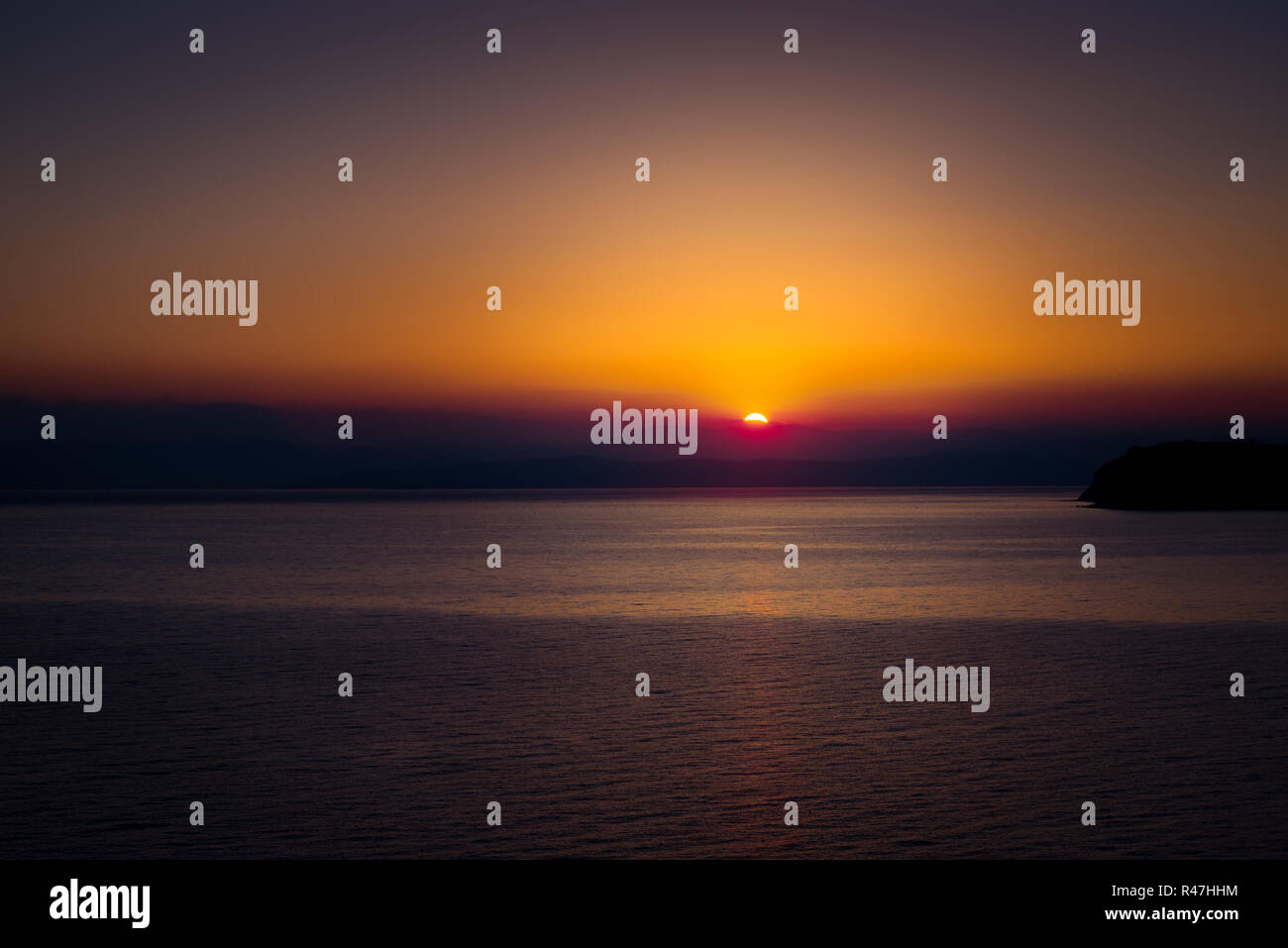 The Rising Sun Stock Photo - Alamy
