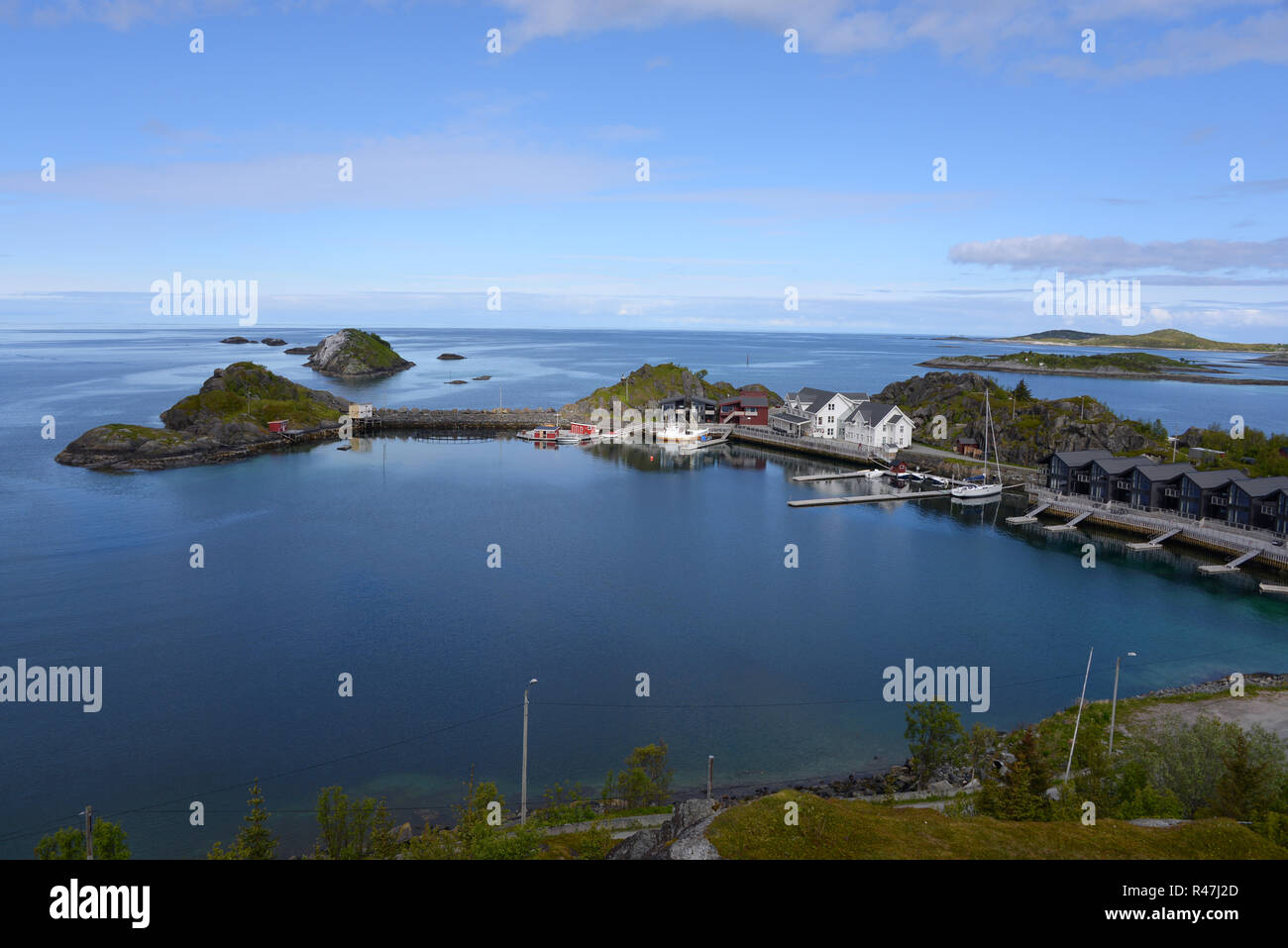 hamn i senja Stock Photo - Alamy