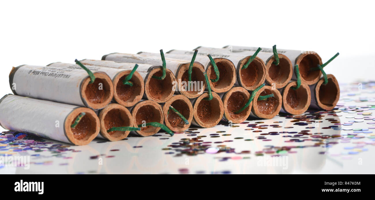 new year firecrackers Stock Photo - Alamy