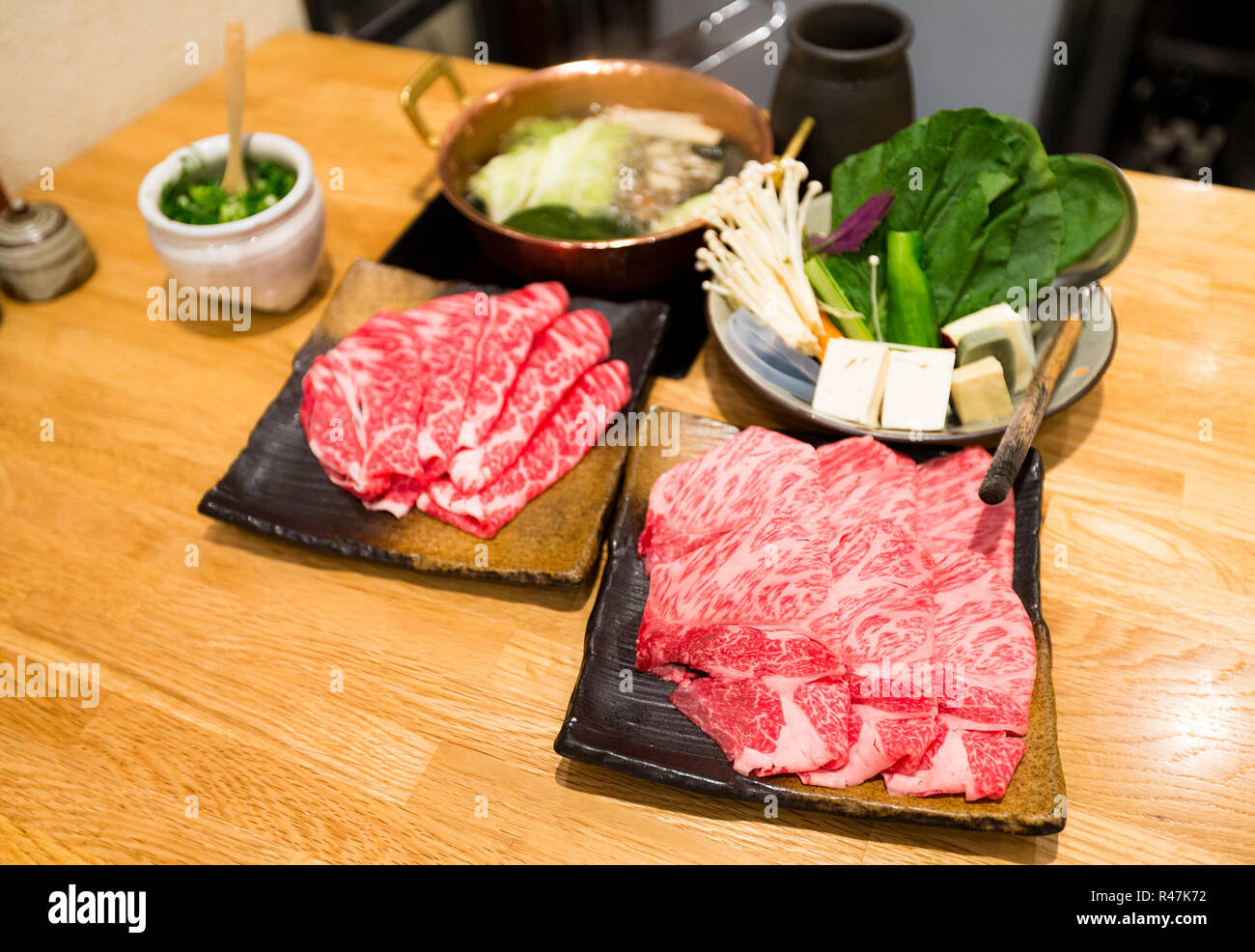 Japanese shabu shabu Stock Photo - Alamy