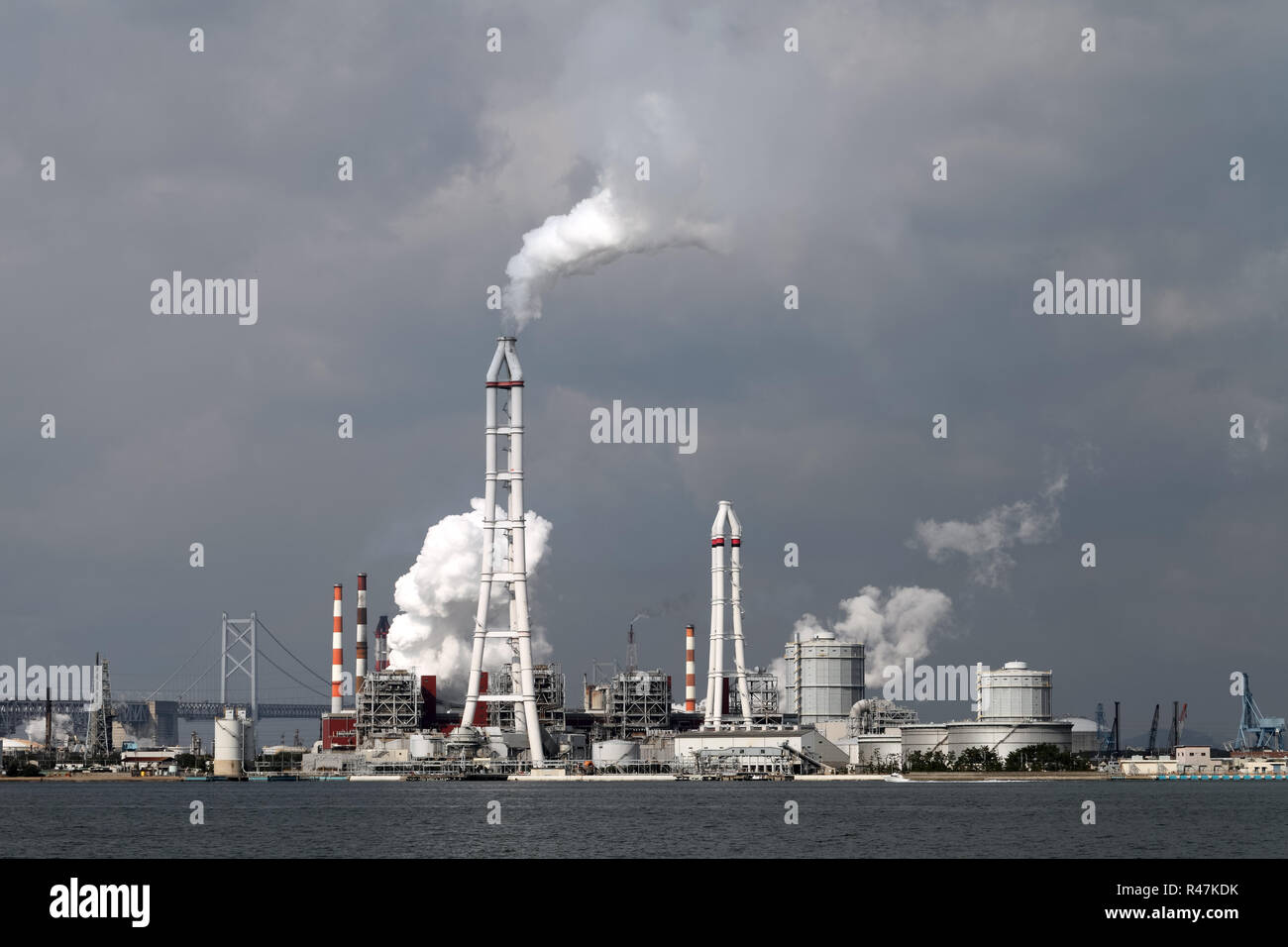 Chimney stacks industrial mill hi-res stock photography and images - Alamy