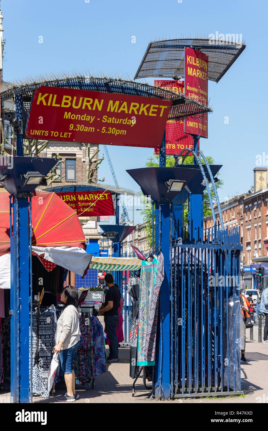 Kilburn market hi-res stock photography and images - Alamy