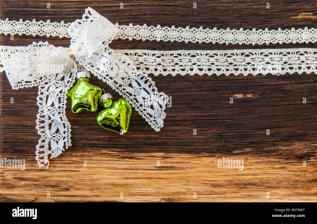 rustic background with lace Stock Photo - Alamy