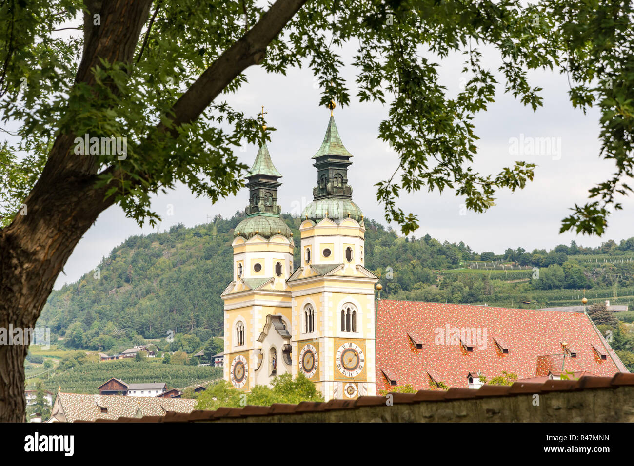 Cathedral of Brixen Stock Photo - Alamy