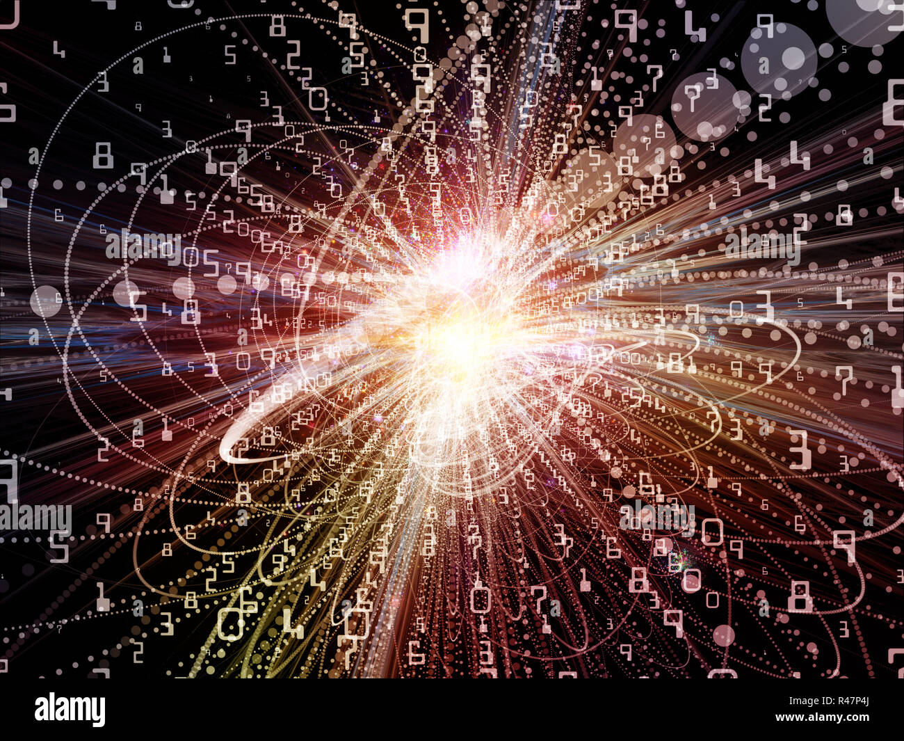 Acceleration of Wave Particle Stock Photo - Alamy