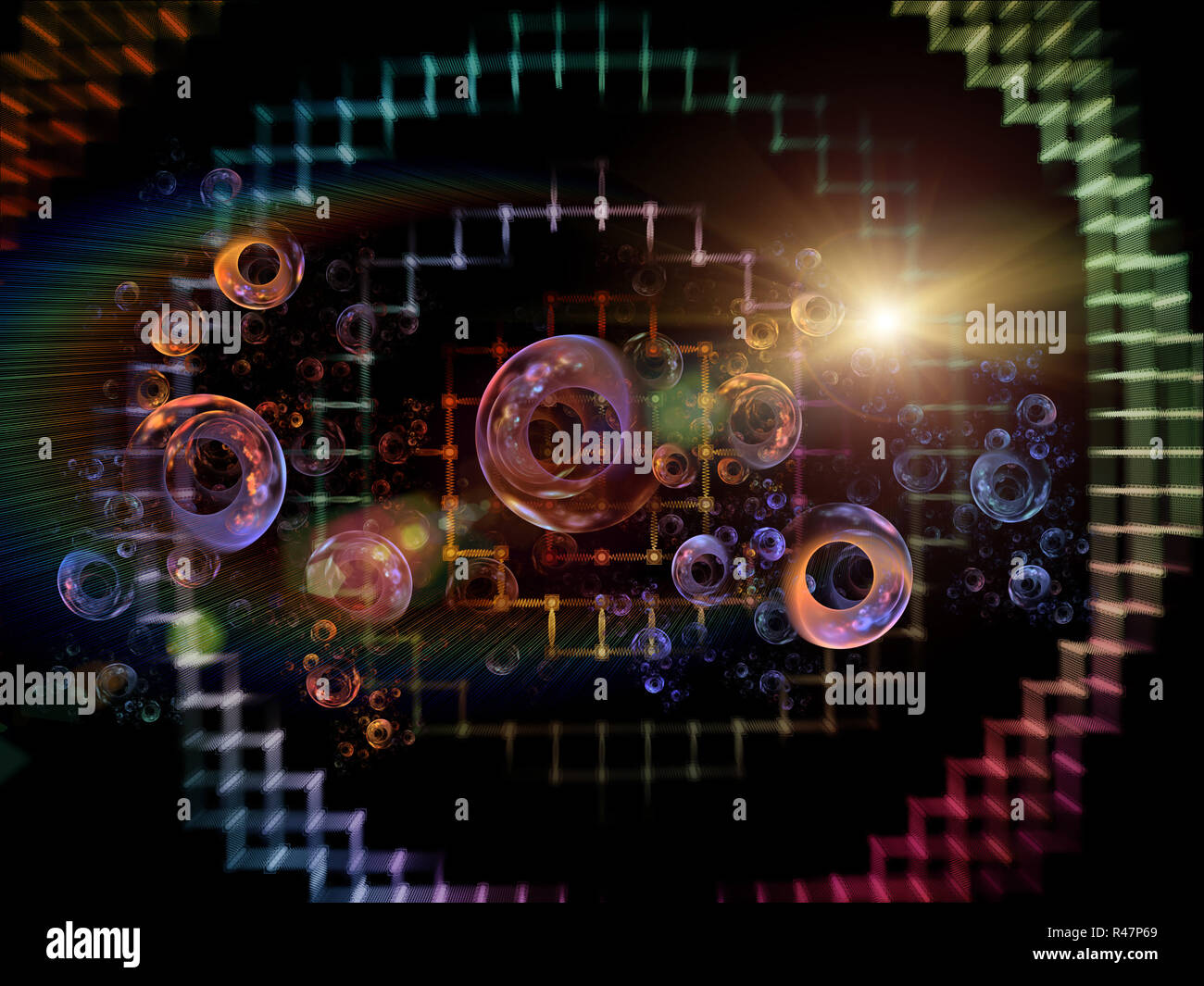 Paradigm of Interactions Stock Photo - Alamy