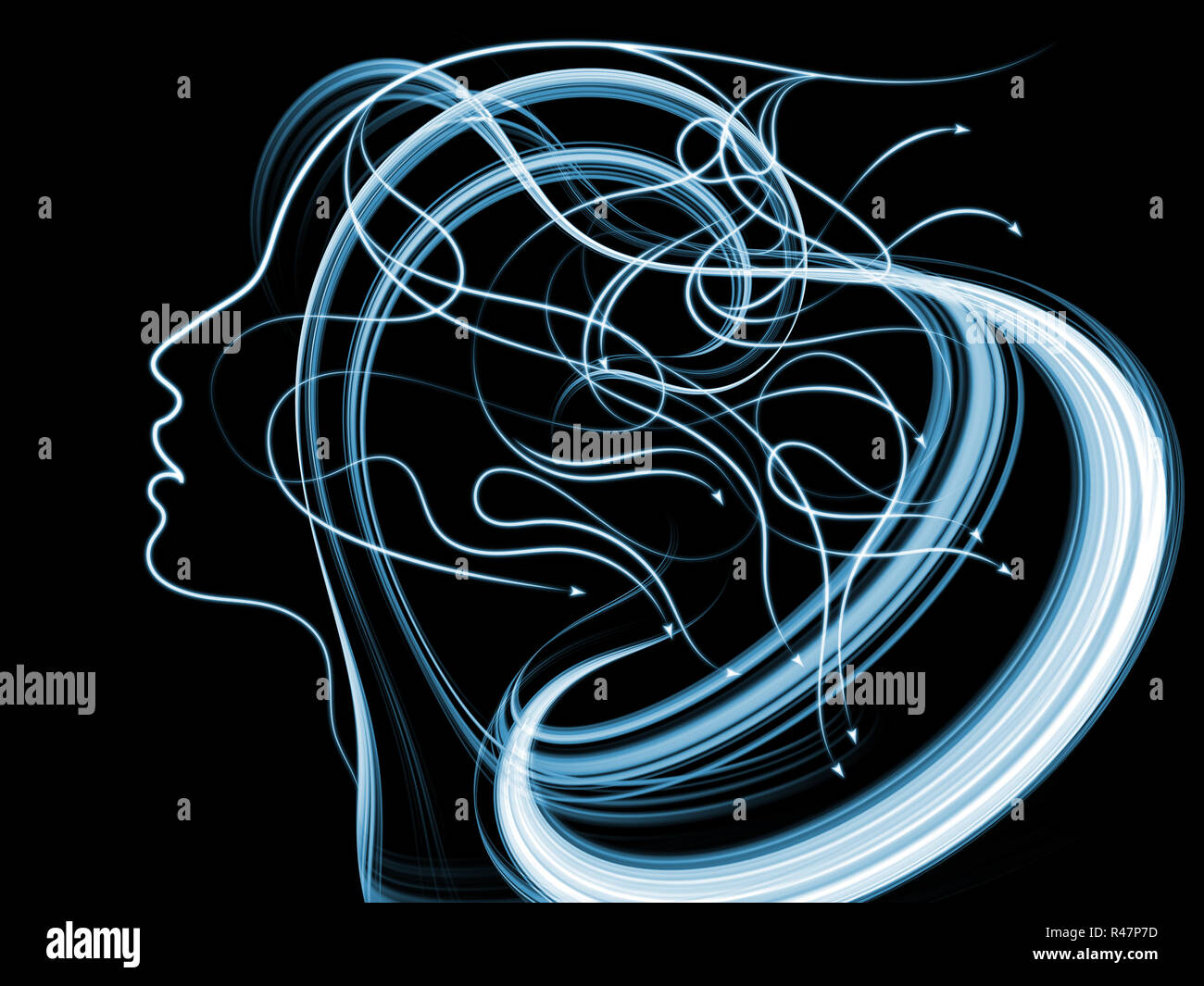 Magic of the Mind Stock Photo - Alamy