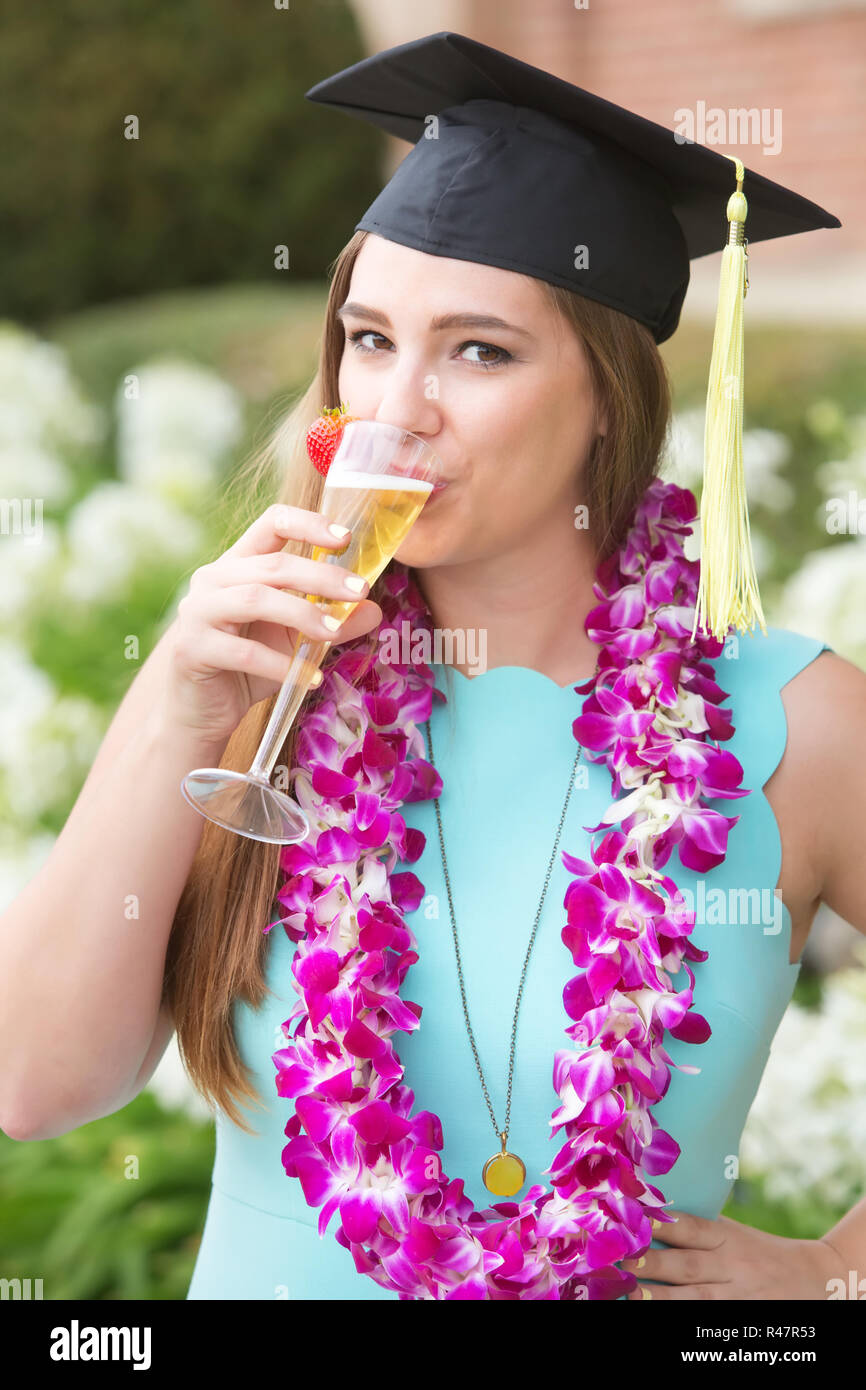 Graduate drinking alcohol hi-res stock photography and images - Alamy