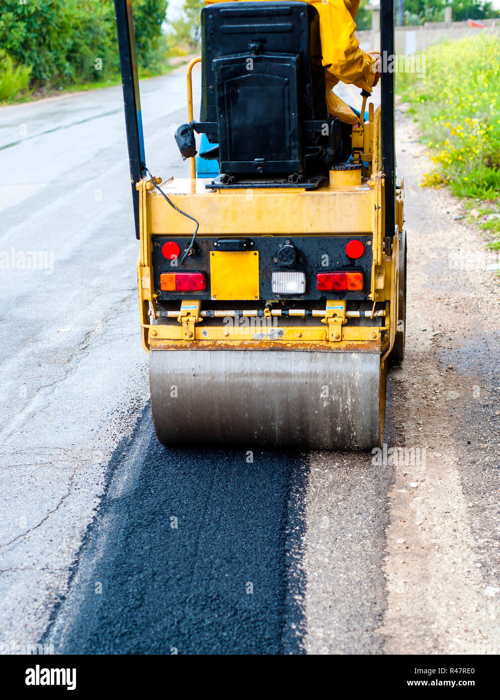 Tandem compactor hi-res stock photography and images - Alamy
