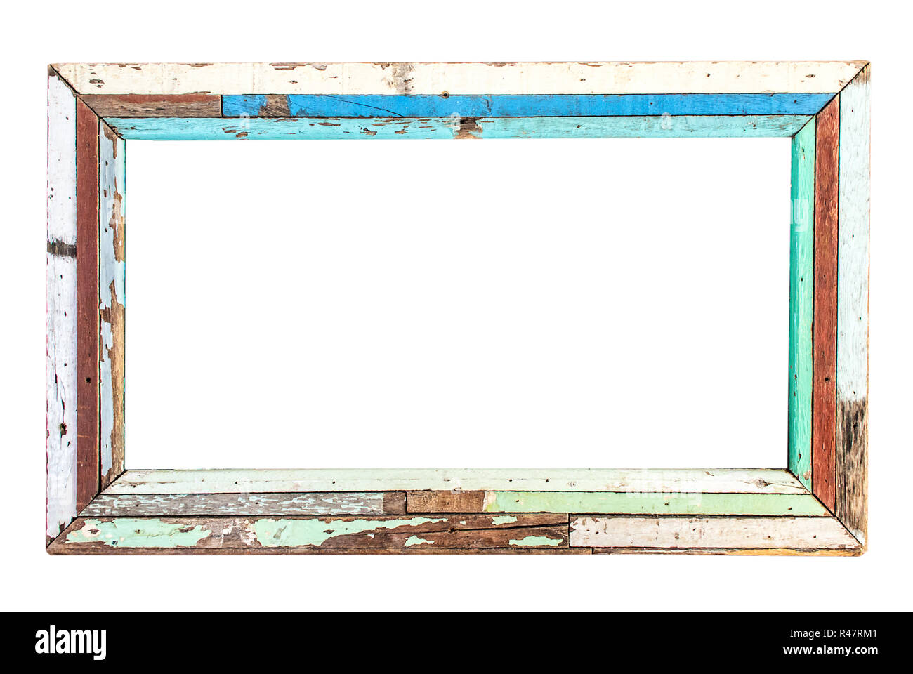 old wooden frame Stock Photo - Alamy