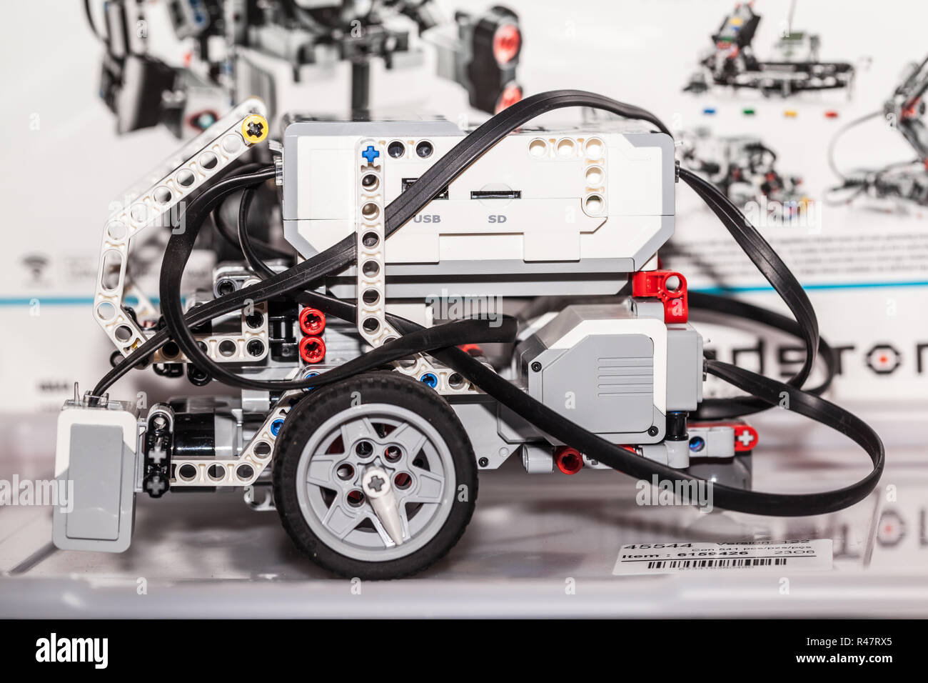 Wheeled Robot High Resolution Stock Photography and Images - Alamy