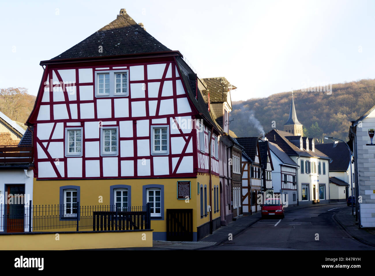 Old german frame house home hi-res stock photography and images - Alamy