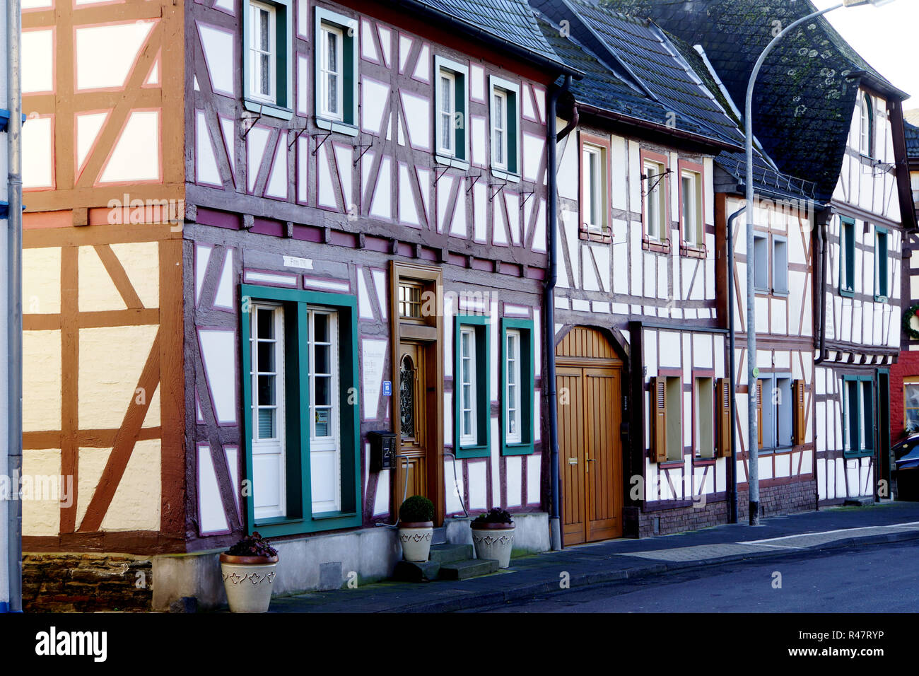 old timbered house Stock Photo - Alamy