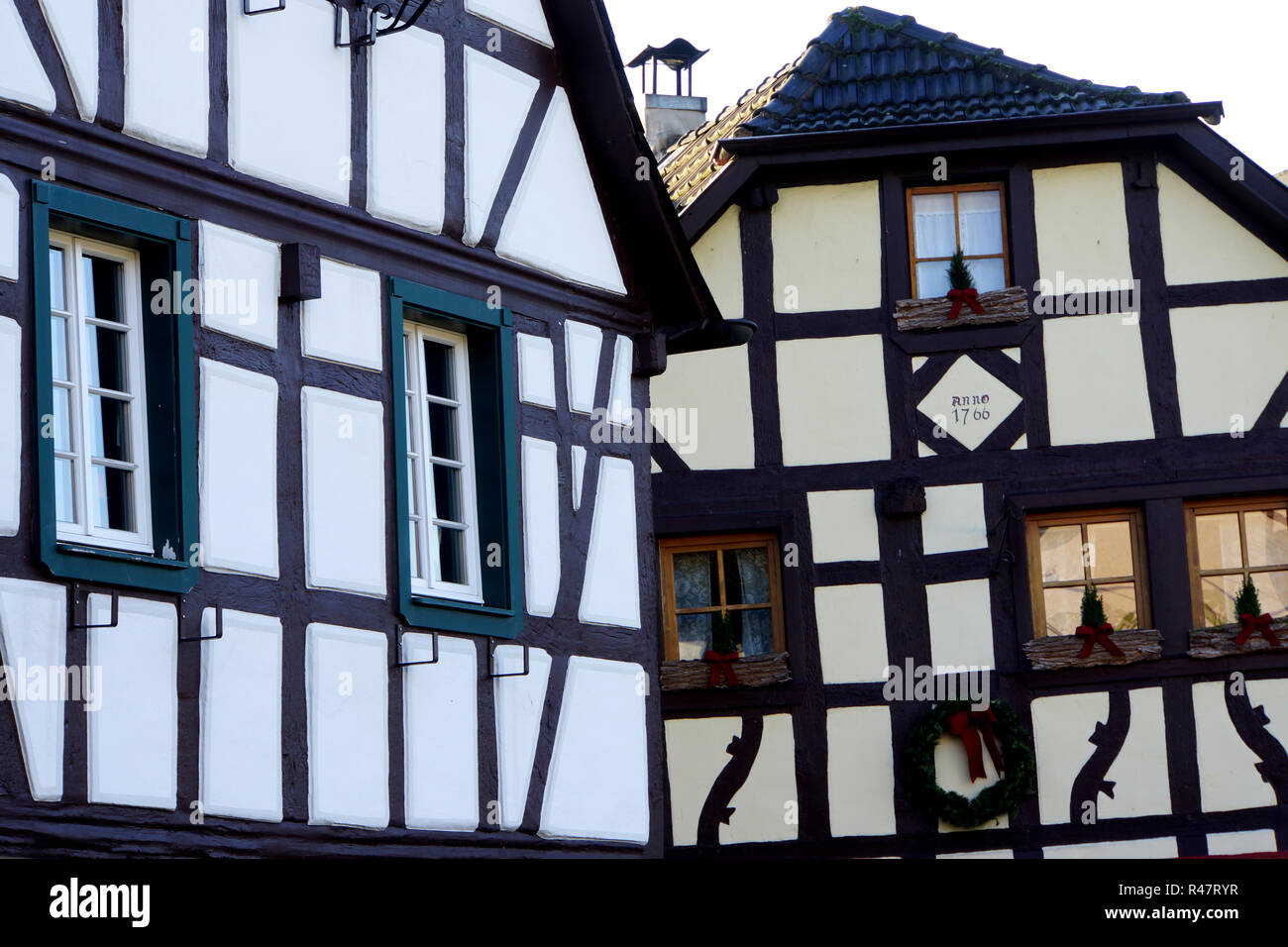old timbered house Stock Photo - Alamy