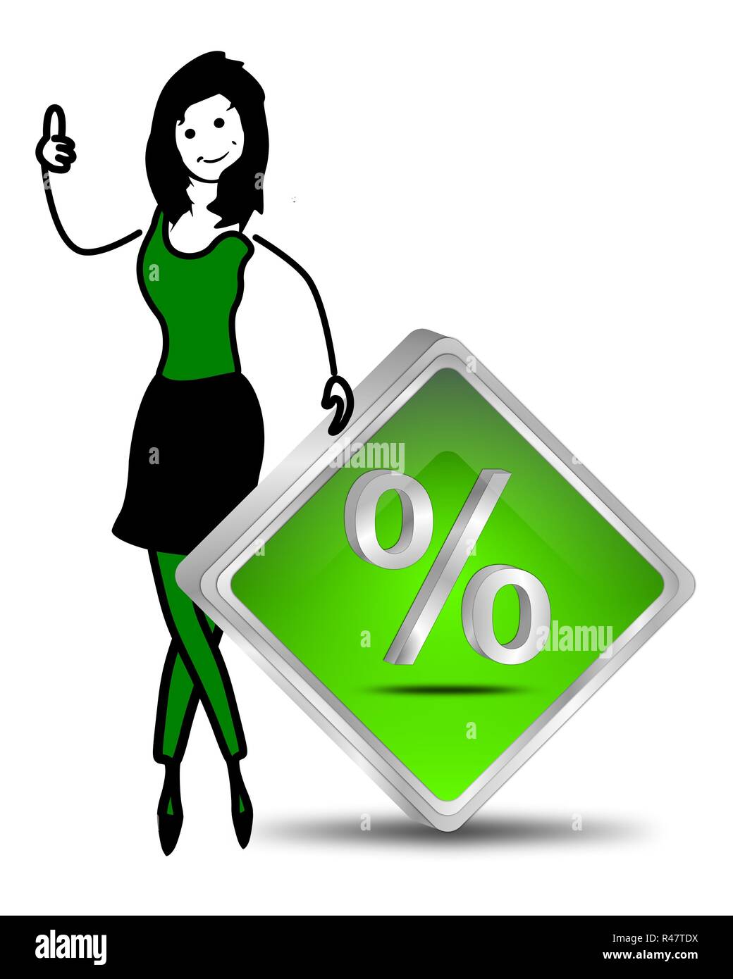 Woman stickman stick hi-res stock photography and images - Alamy