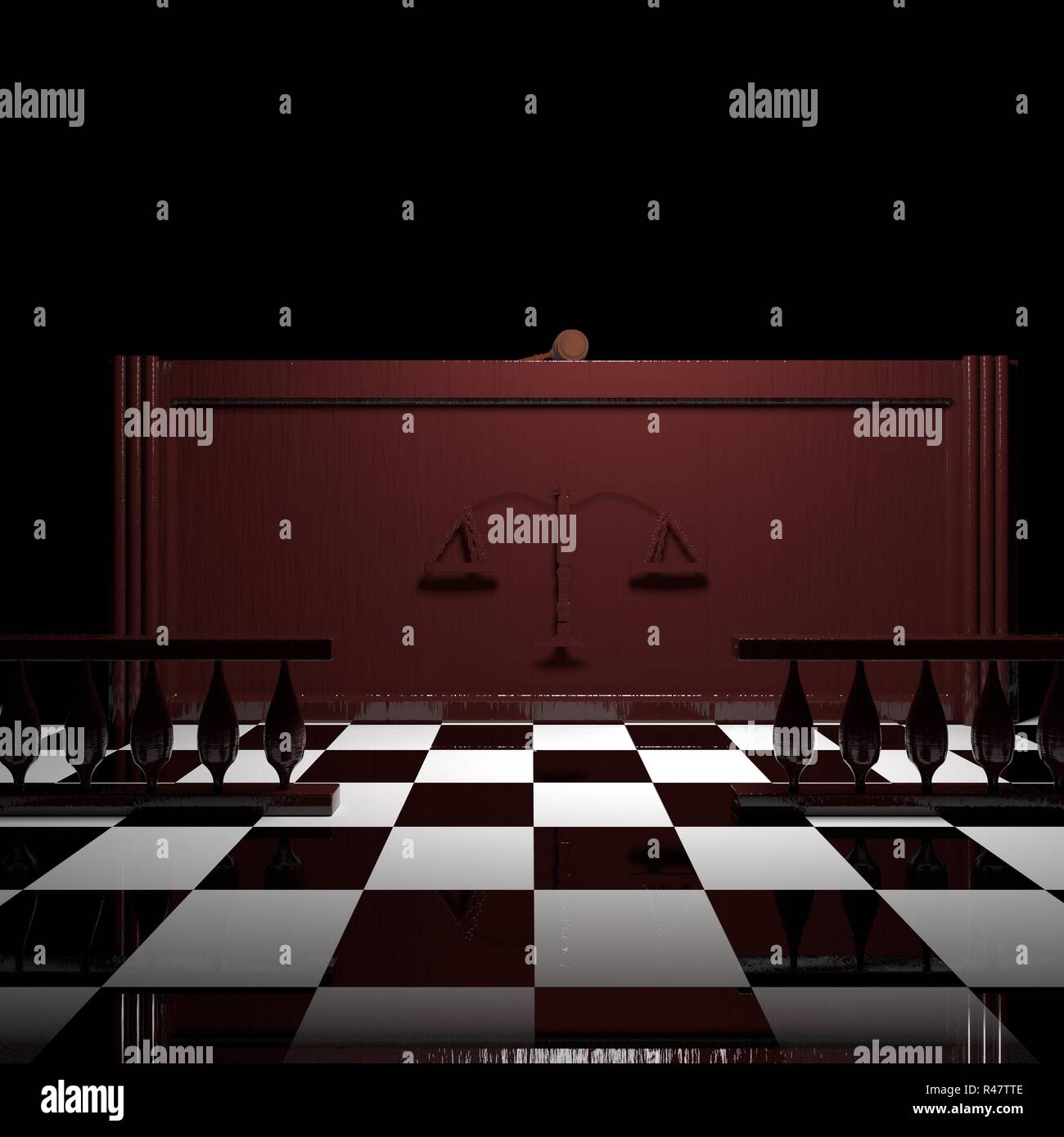 Court with judge gavel Stock Photo - Alamy