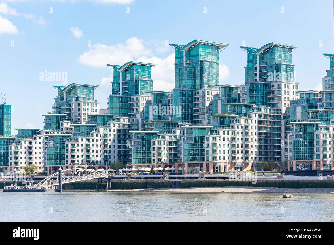St george wharf riverside development hi-res stock photography and ...