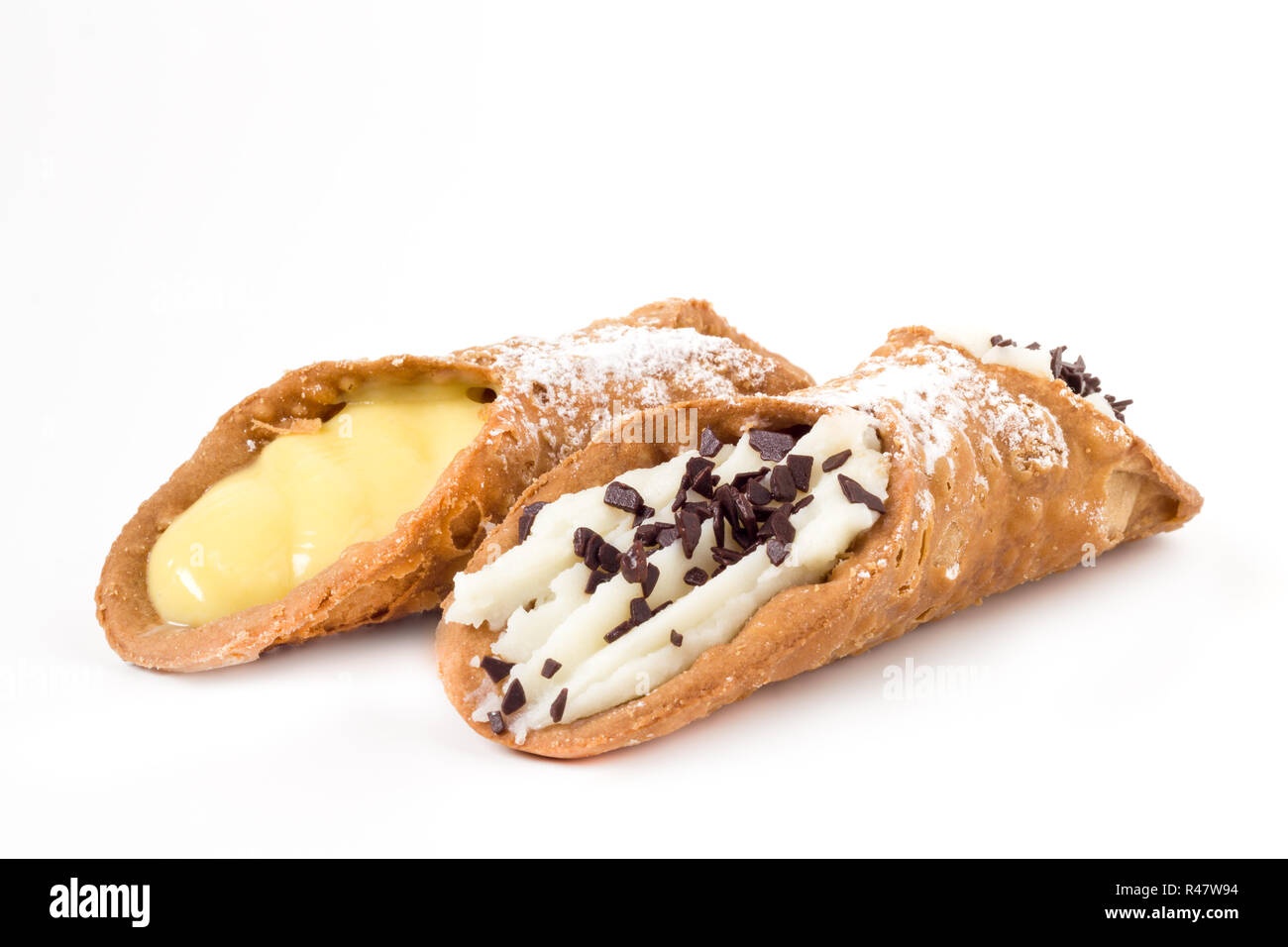 Two cannolis hi-res stock photography and images - Alamy