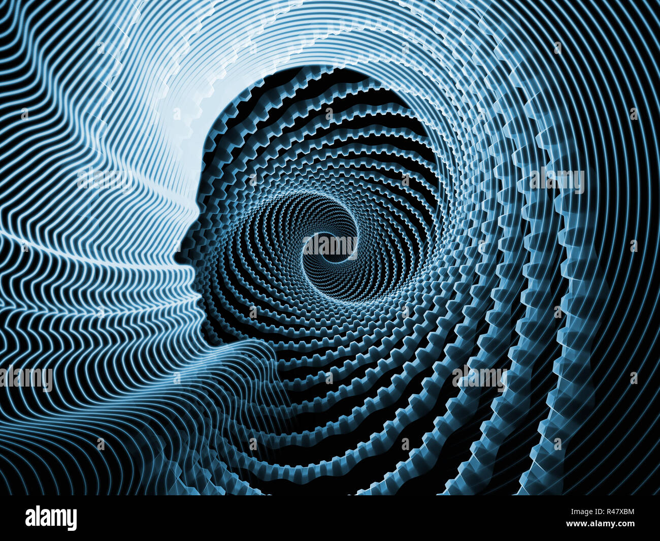 Vision of Soul and Mind Stock Photo - Alamy
